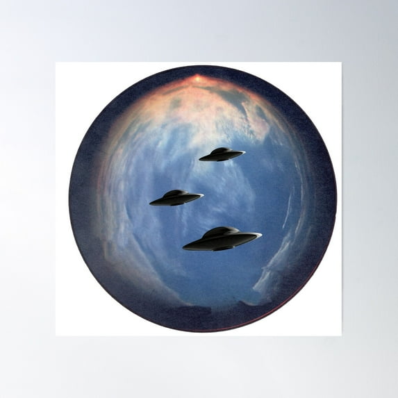 Alien Invasion! Poster Wall Art, Modern Wall Decor For Living Room ...