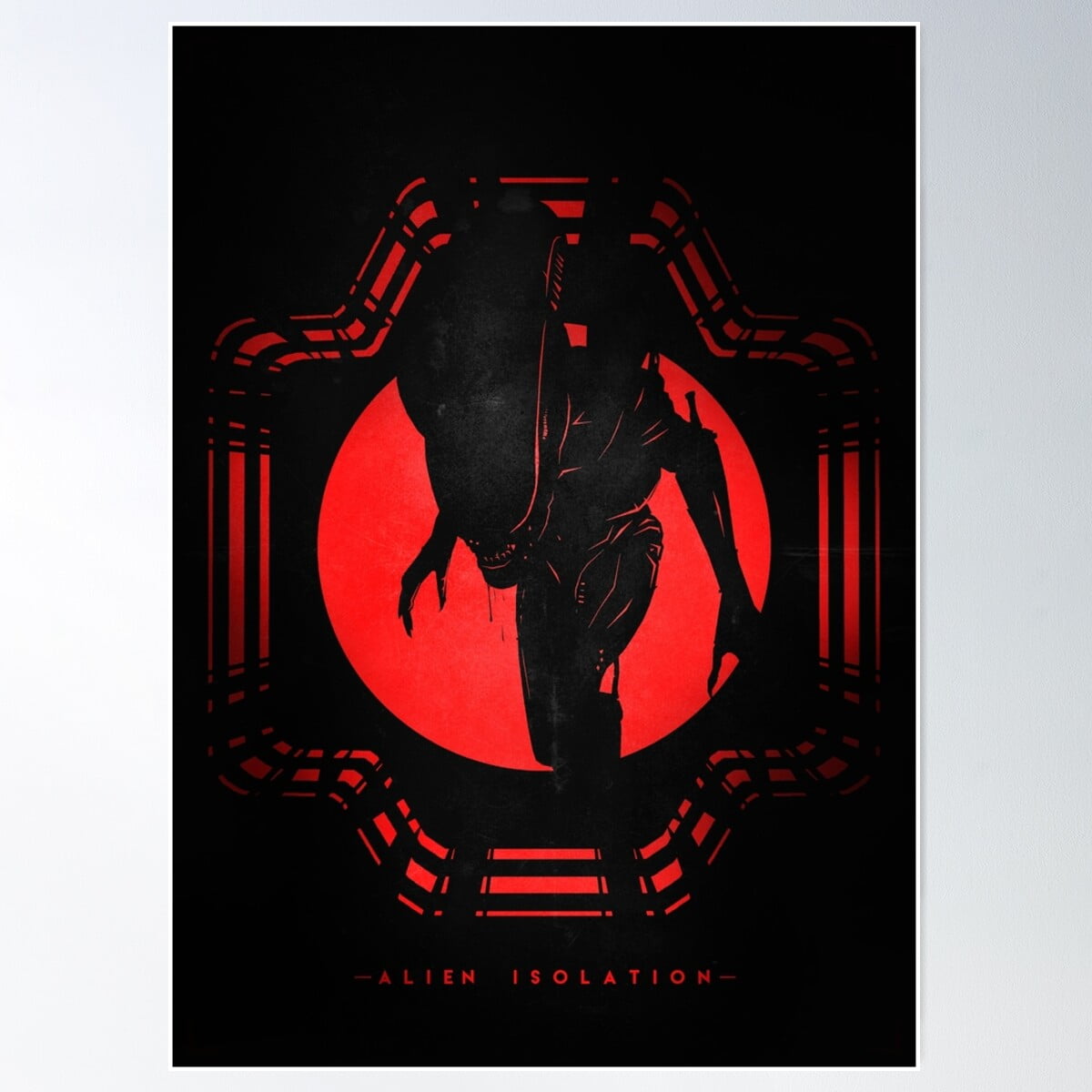 Alien Isolation Poster Wall Art, Modern Wall Decor For Living Room ...