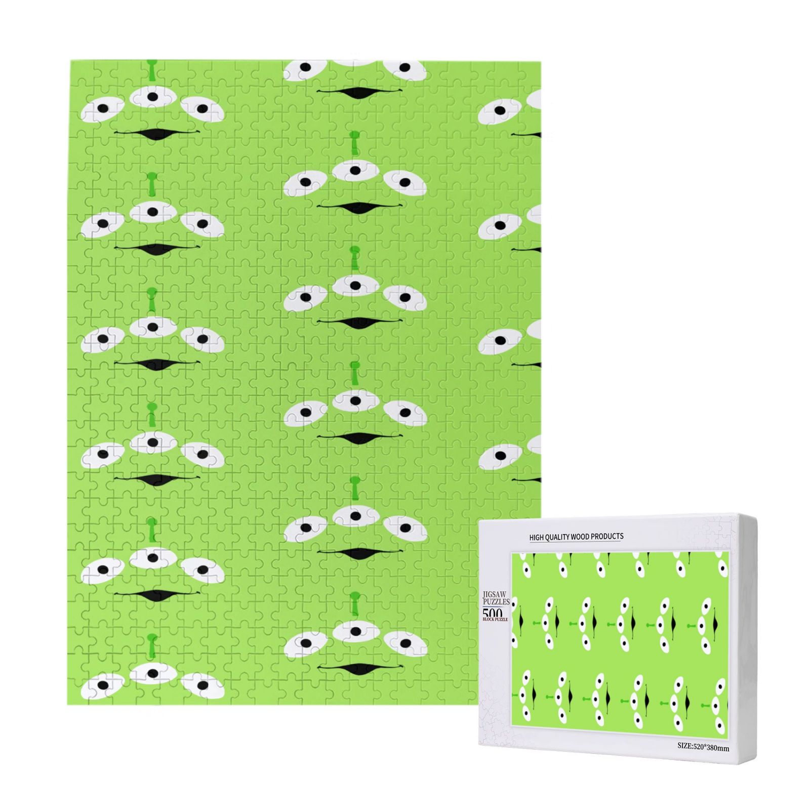 Alien Jigsaw Puzzles 300 Pieces Colorful Challenging Family Puzzle ...