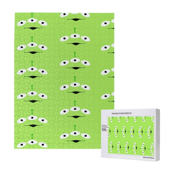 Alien Jigsaw Puzzles 300 Pieces Colorful Challenging Family Puzzle ...