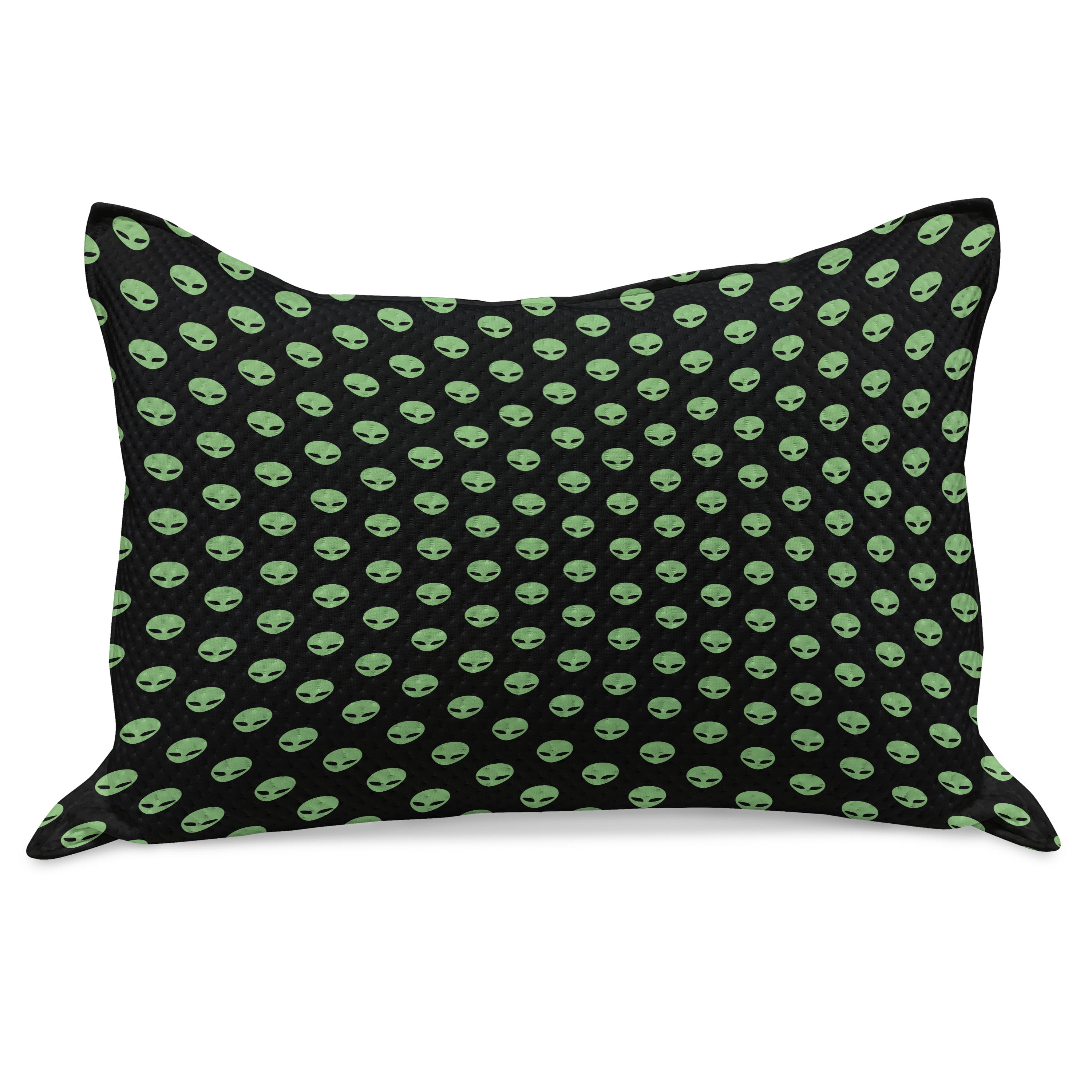 Alien Knitted Quilt Pillowcover, Supernatural Martiansal Beings from ...