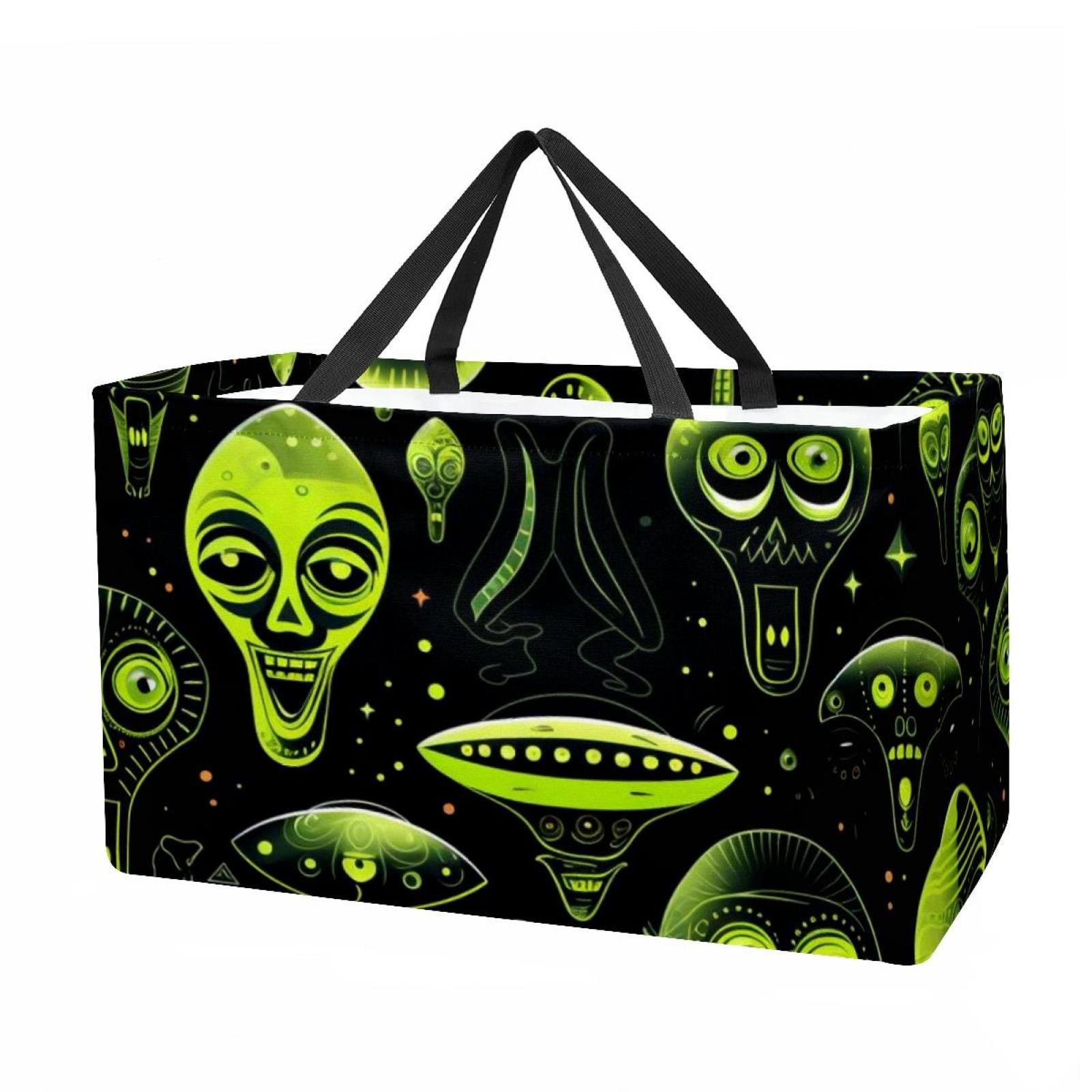 Alien Large Capacity Foldable Oxford Cloth Picnic Basket - Reusable ...