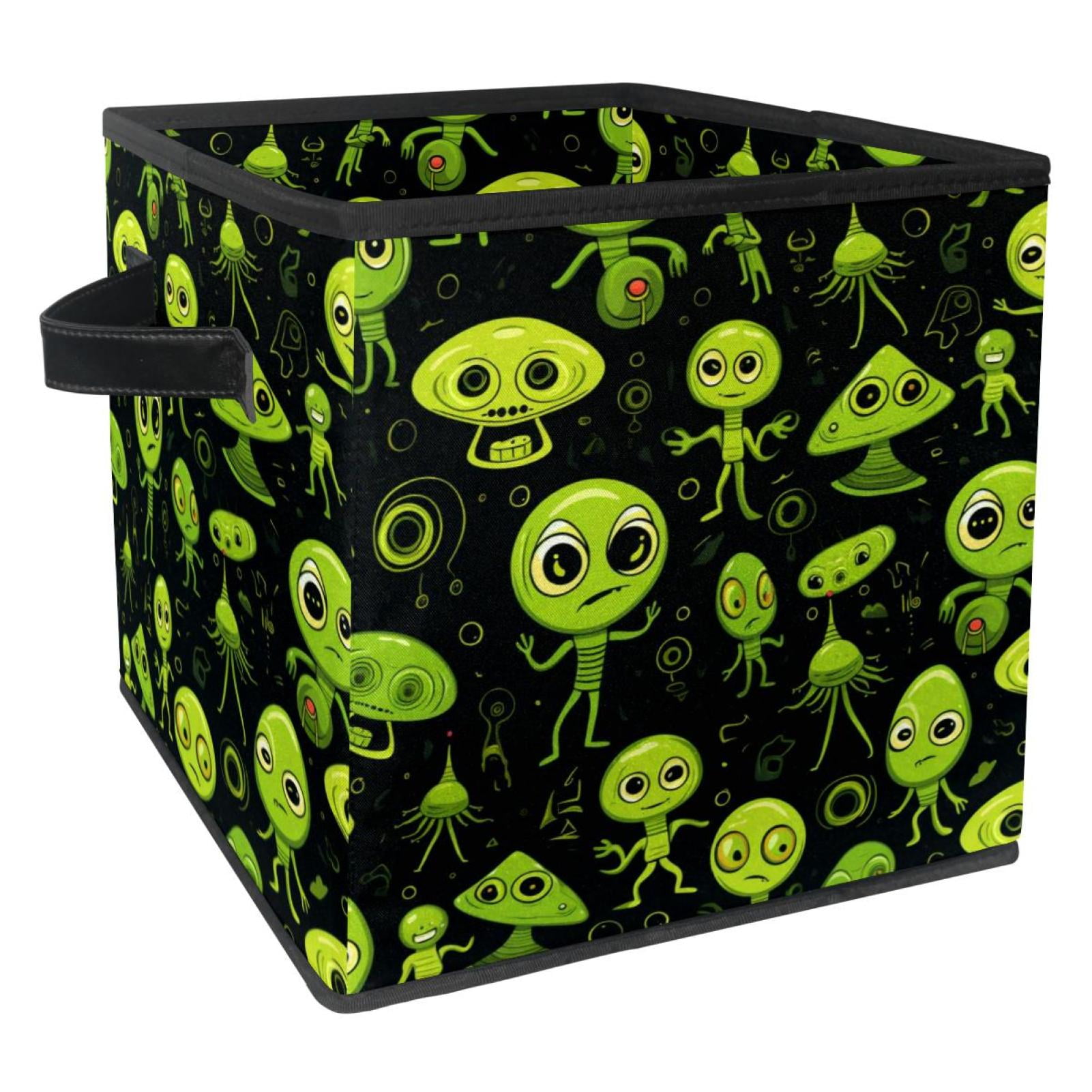 Alien Large Capacity Foldable Storage Bin Box Cubes with Handle, 10.8 ...