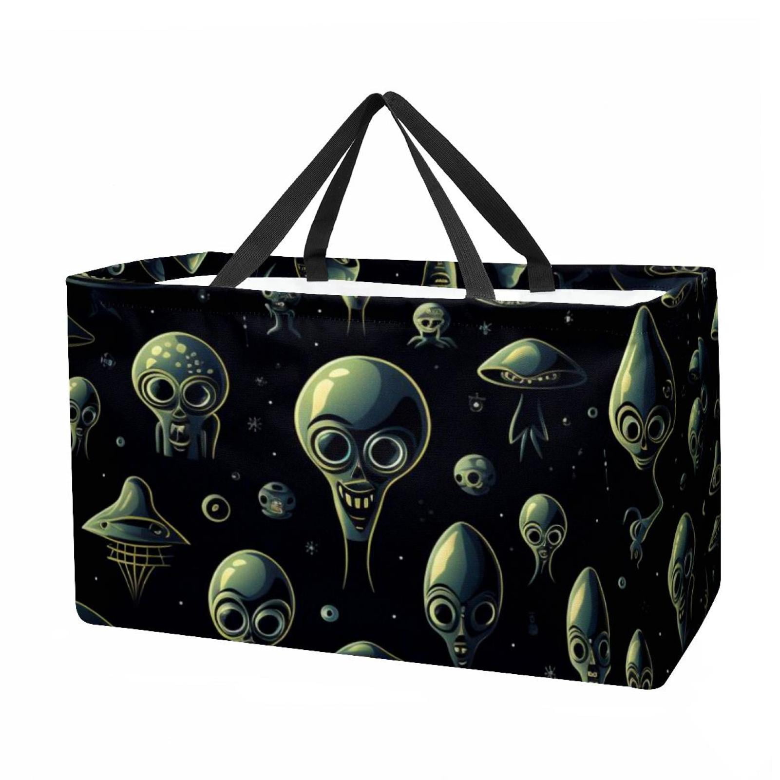 Alien Large Capacity Reusable Foldable Laundry Bag & Picnic Basket ...