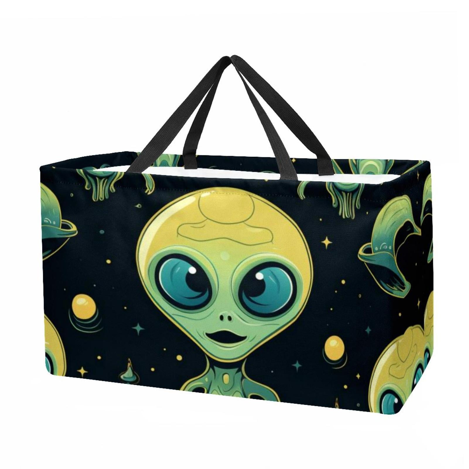 Alien Large Capacity Reusable Foldable Oxford Cloth Storage Basket ...
