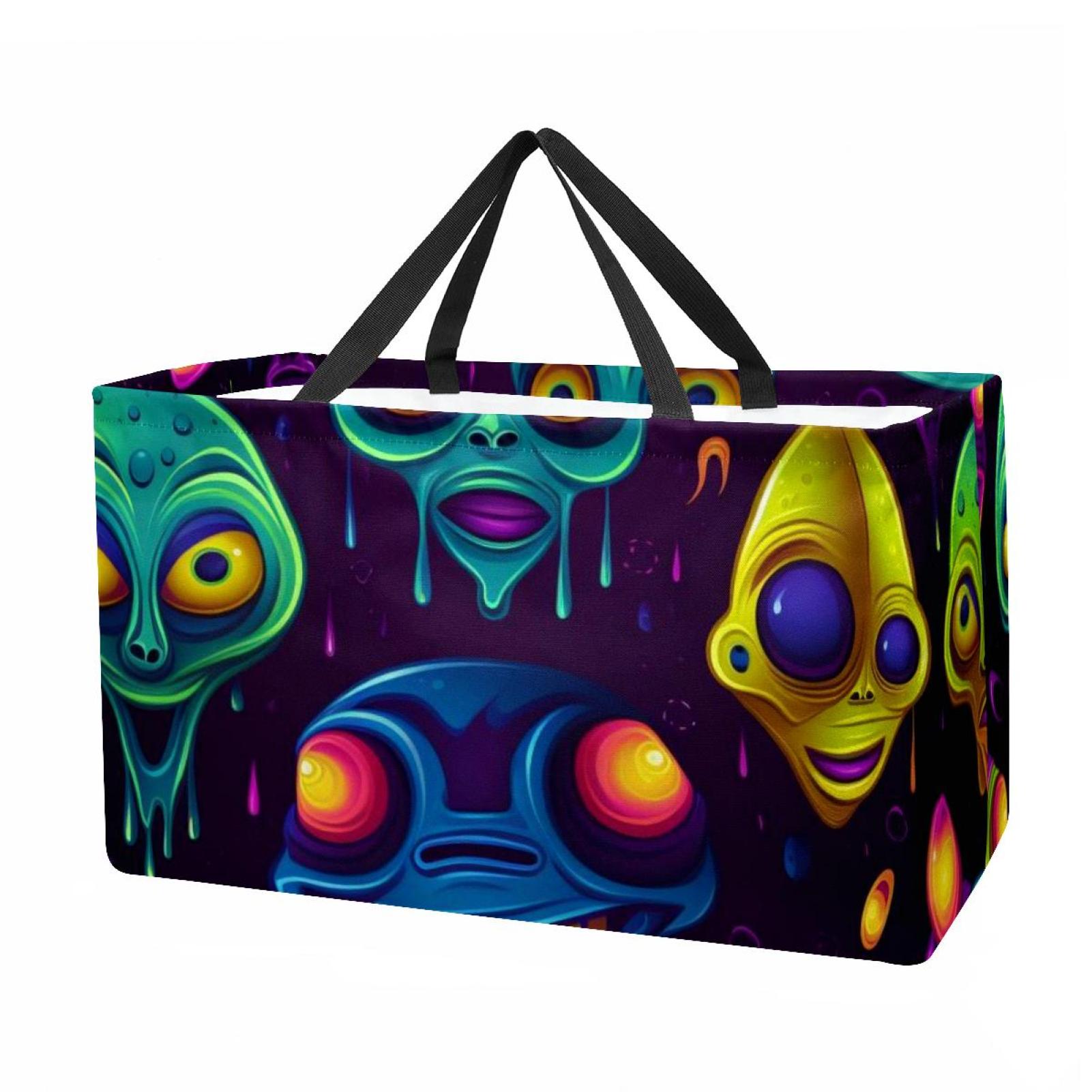 Alien Large Capacity Reusable Foldable Oxford Cloth Storage Bin ...