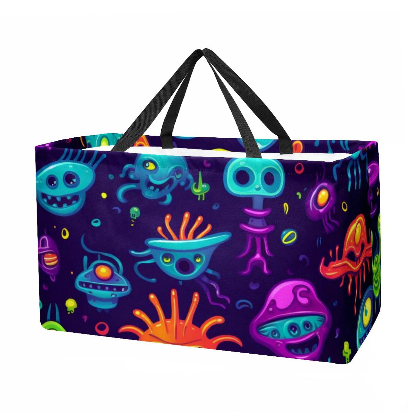 Alien Large Capacity Reusable Foldable Oxford Cloth Storage Bins ...