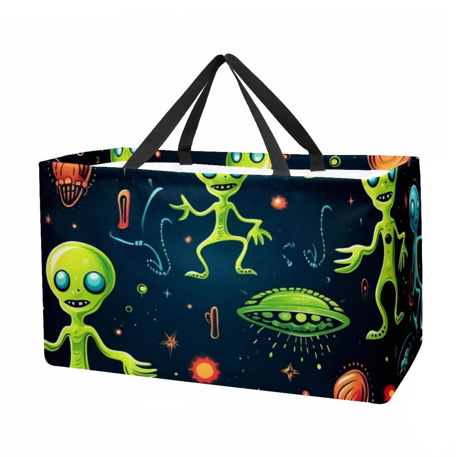 Alien Large-capacity Foldable Reusable Shopping Bag: Oxford Cloth ...