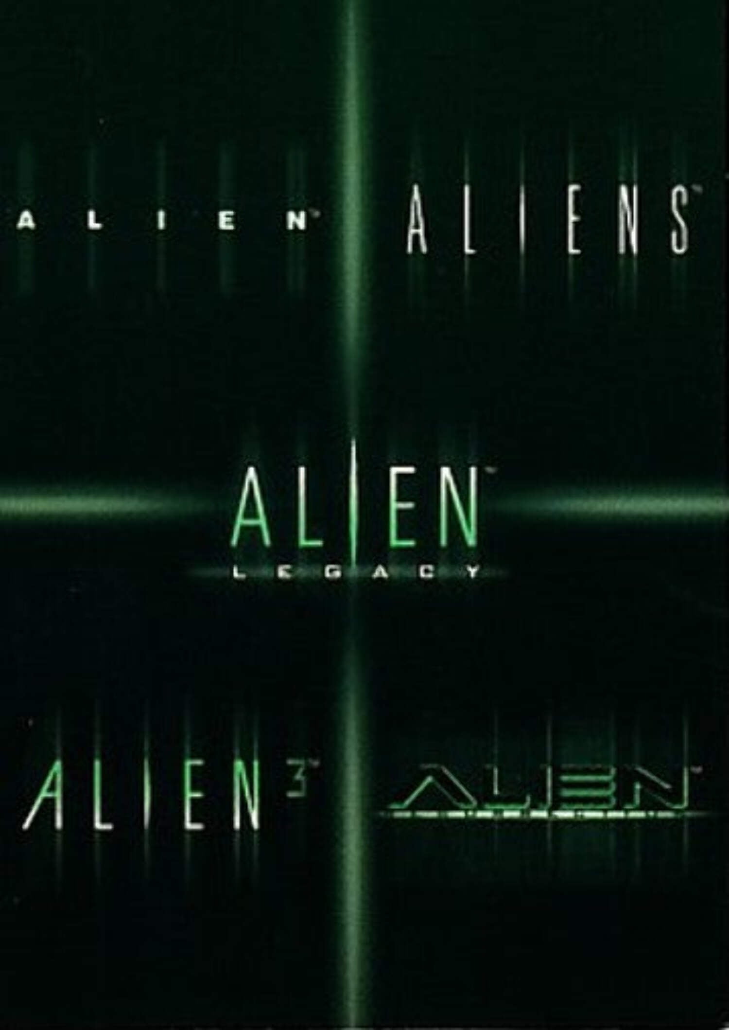 Alien Legacy (Aliens Alien 3 Alien Resurrection) 1998 Inkworks promo ...