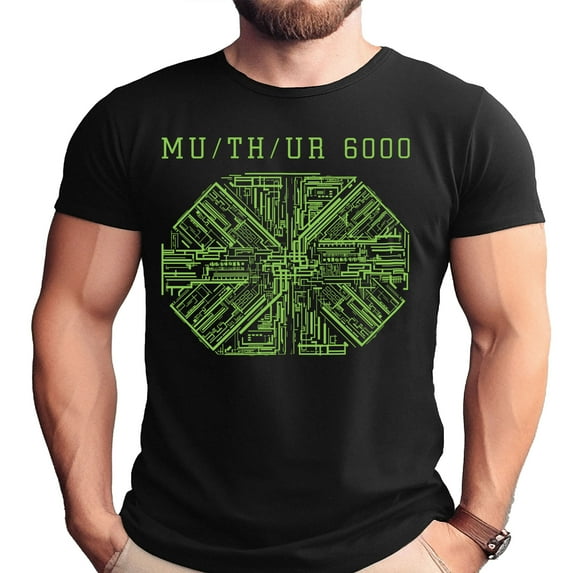 Alien MUTHUR 6000 Compter Adult T-Shirt-Large - Walmart.com