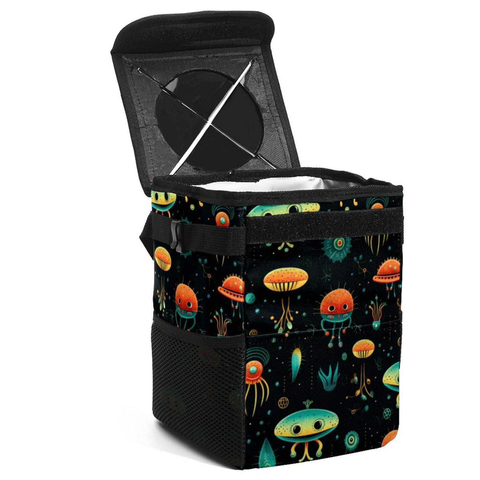 Alien Mini Trash Can Car Trash Can Trash Can for Car: Foldable, with ...