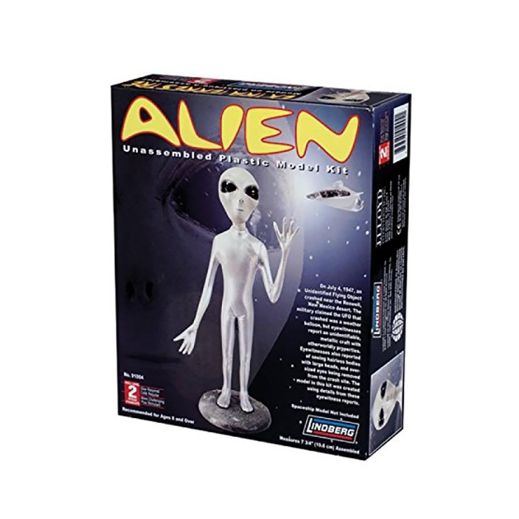 Alien Rosewell 7 Inch Unassembled Plastic Model Kit - Walmart.com
