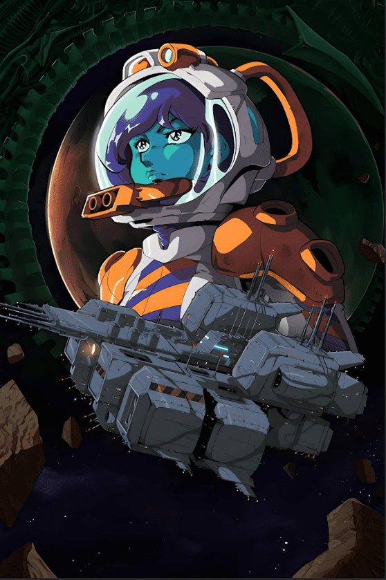 Alien: Monday (2024) Poster 24x36 - Sci-Fi Adventure, Futuristic Design ...