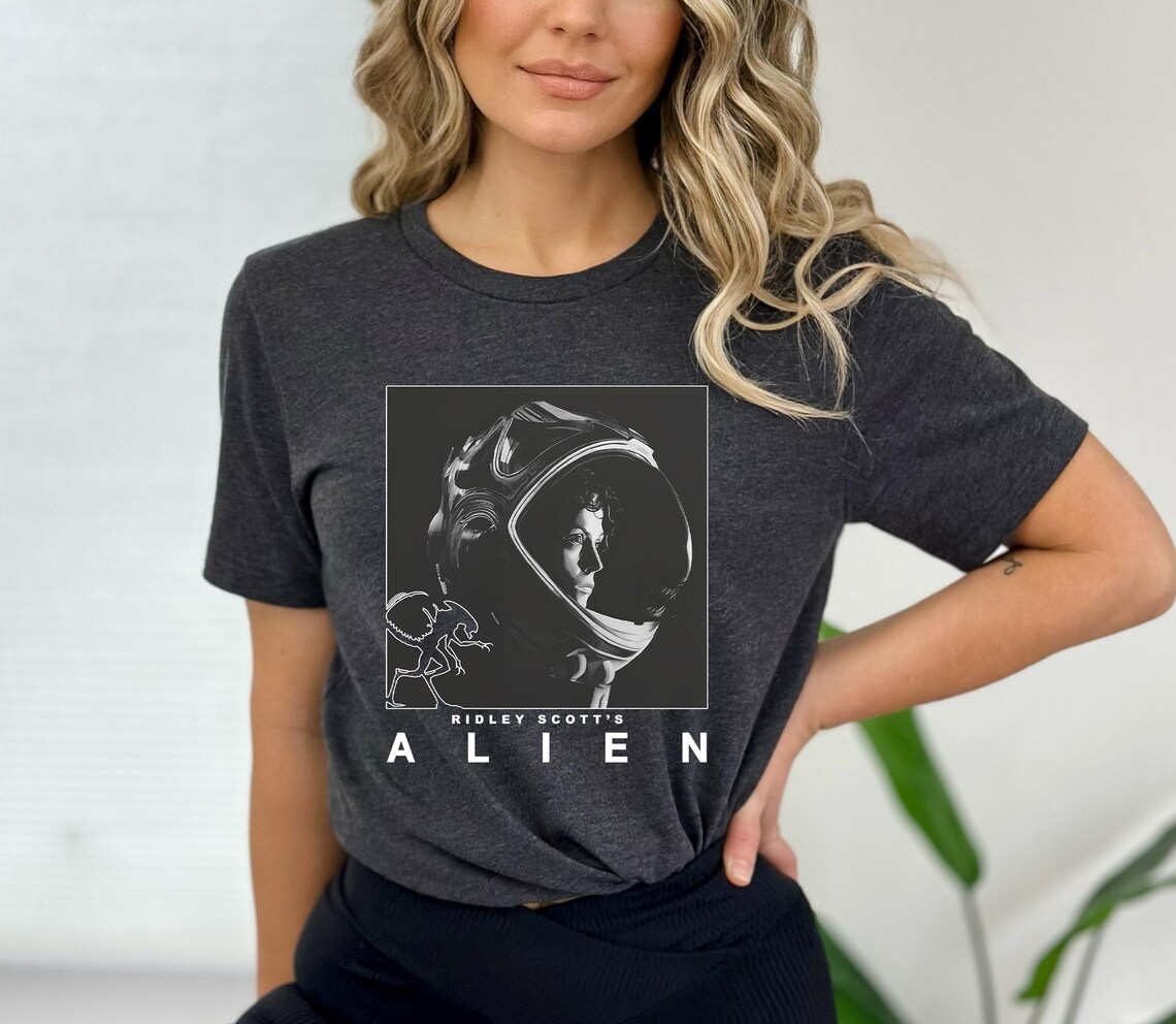 Alien Movie 1979 Ellen Ripley Unisex T Shirt, Movie Lover Gift Shirt ...