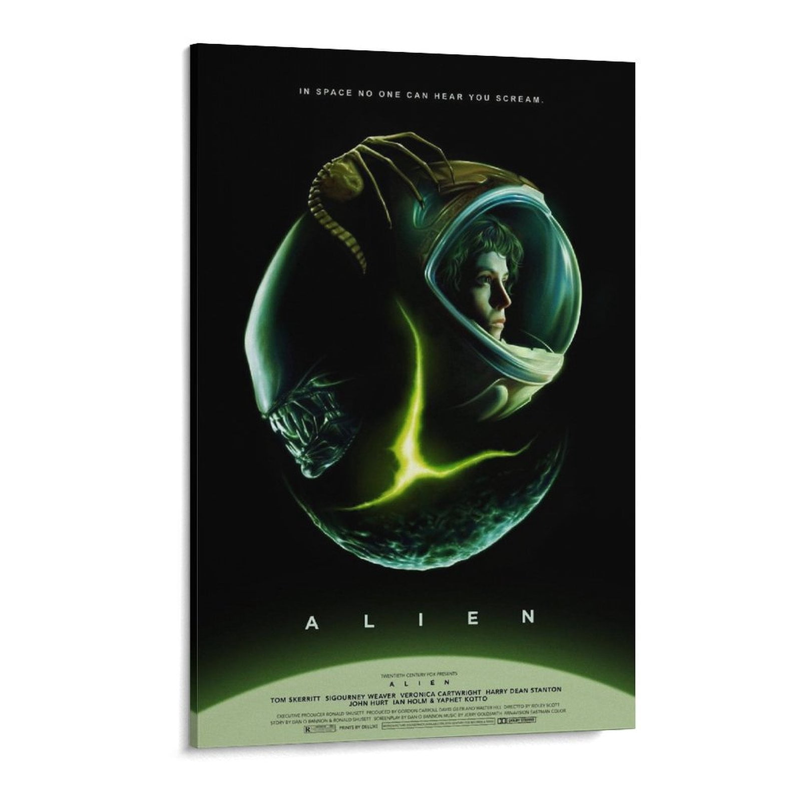 Alien Movie Poster Canvas Painting Creativity Poster for Living Room ...