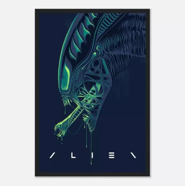 Alien Movie Wall Art-Poster Wall Art, Unique Wall Decor, Home ...