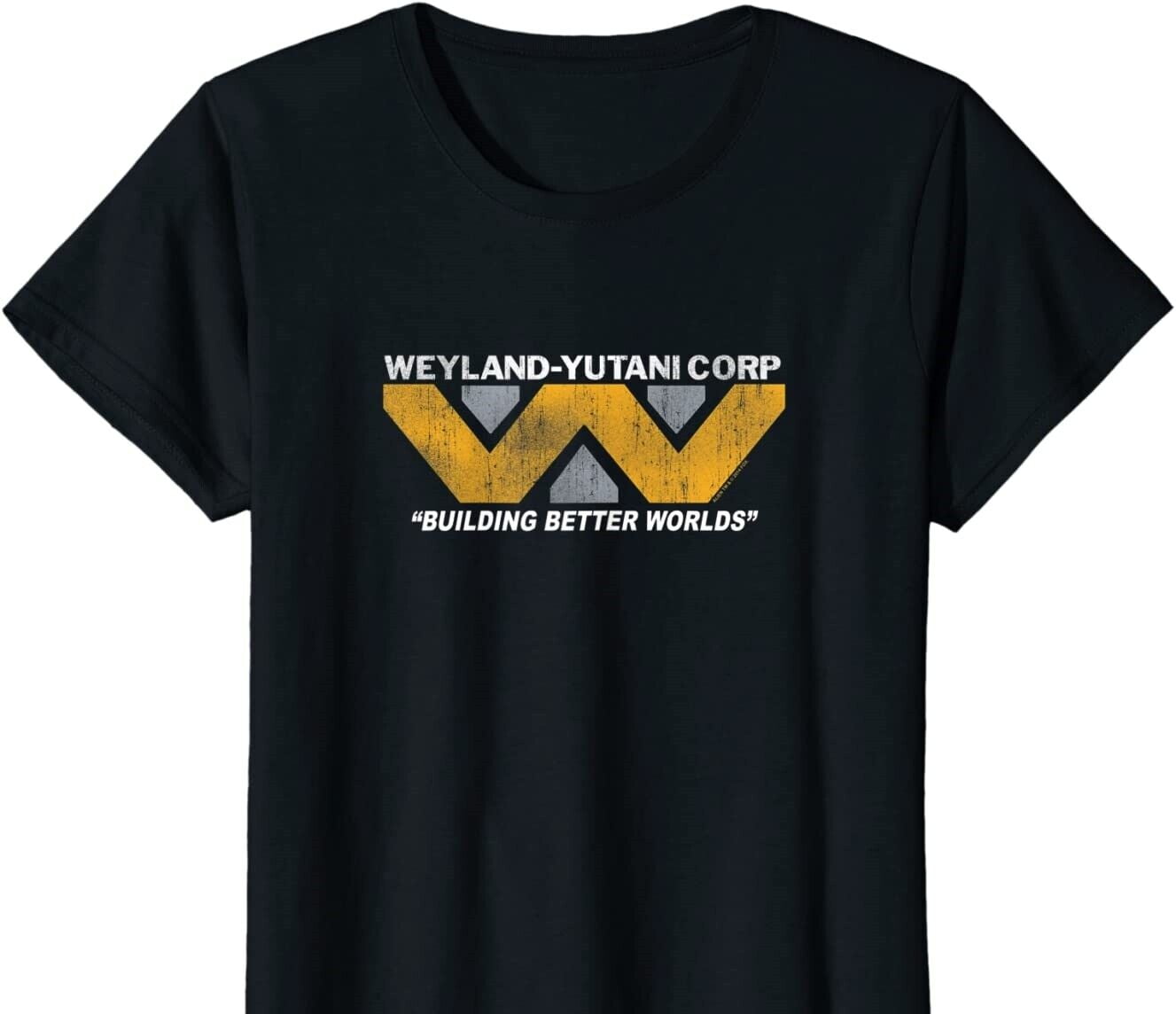 Alien Movie Weyland-Yutani Building Better Worlds Logo T-Shirt NEW ...