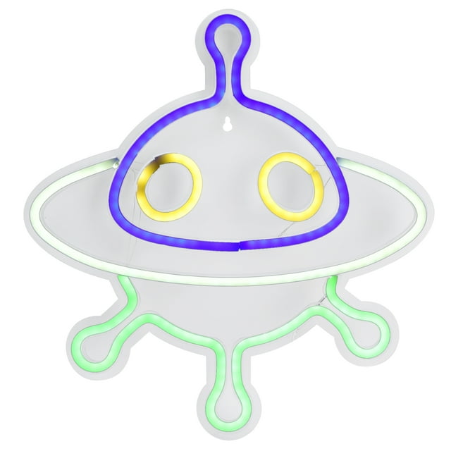 Alien Neon Sign USB Powered LED Neon Lamp Gift Home Bedroom Bar Shop ...