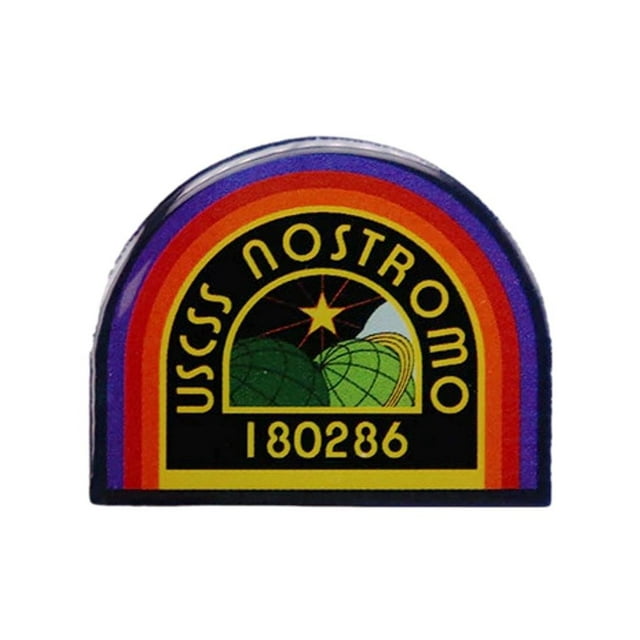 Alien Nostromo 180286 Logo 1 Inch Wide Enamel Metal Pin - Walmart.com