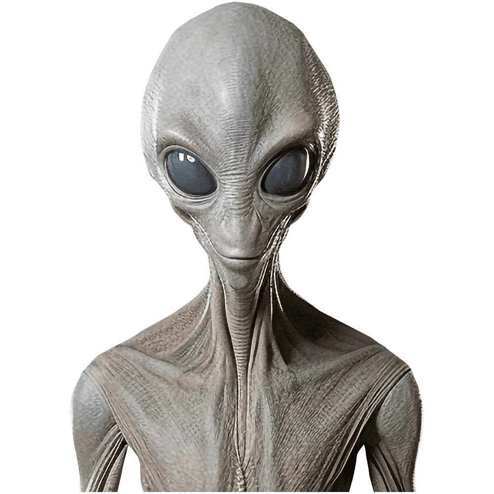 Alien (One) Half Body Buddy Cutout - Walmart.com