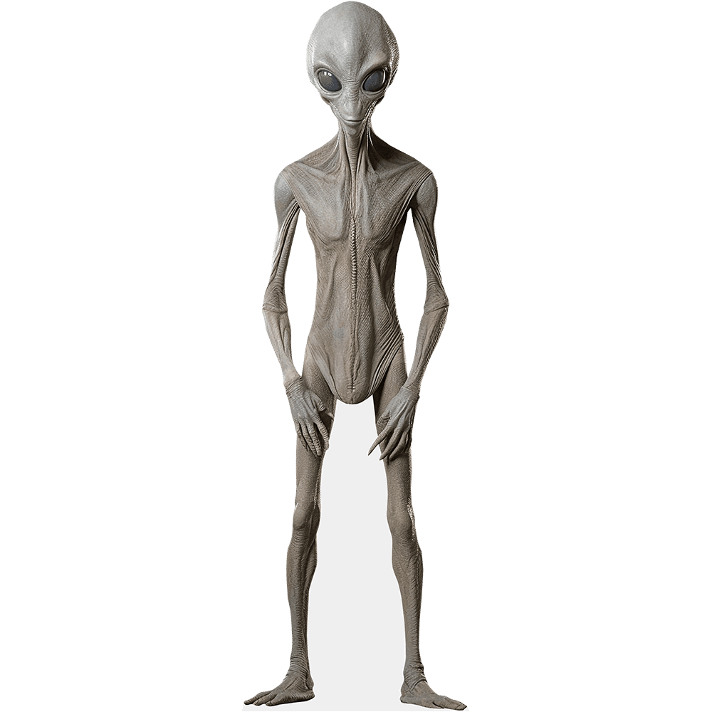 Alien (One) Mini Cardboard Cutout Standee - Walmart.com