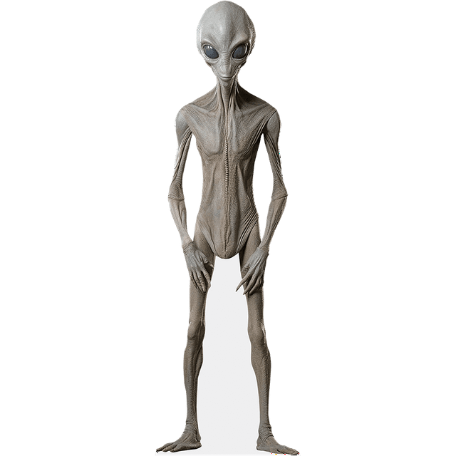 Alien (One) Mini Cardboard Cutout Standee - Walmart.com