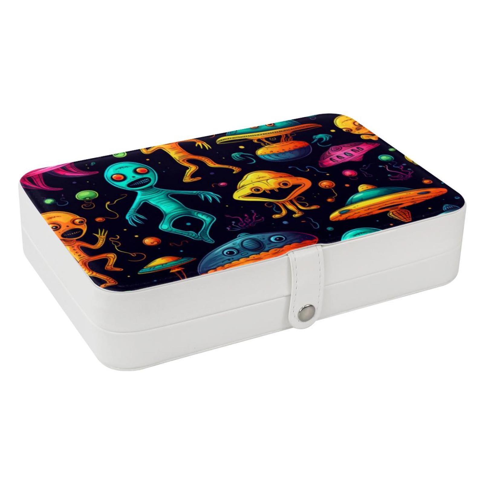 Alien PU Leather Jewelry Boxes Necklace Holder Display Case with ...