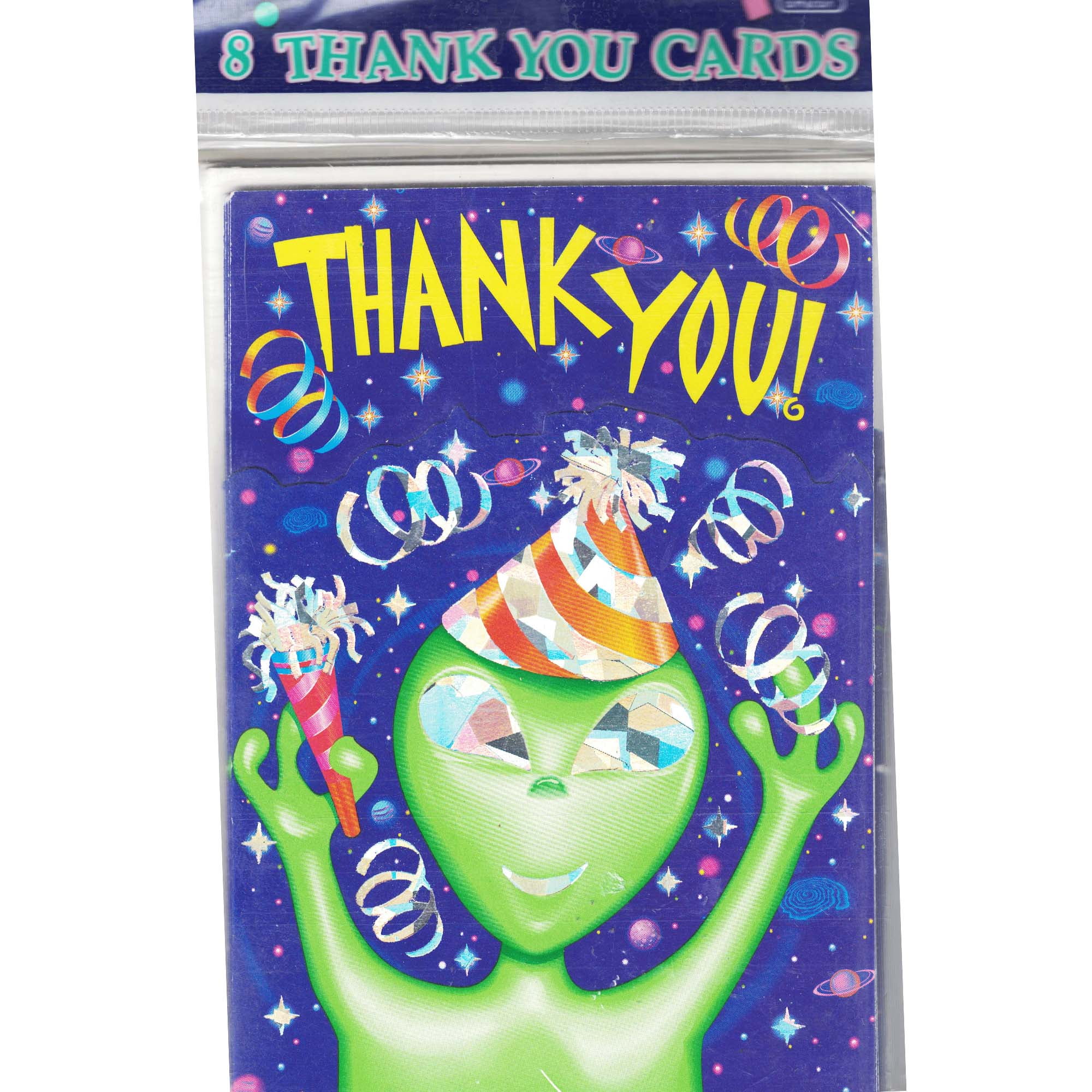 Alien Party Thank You Notes With Envelopes (8ct) - Walmart.com