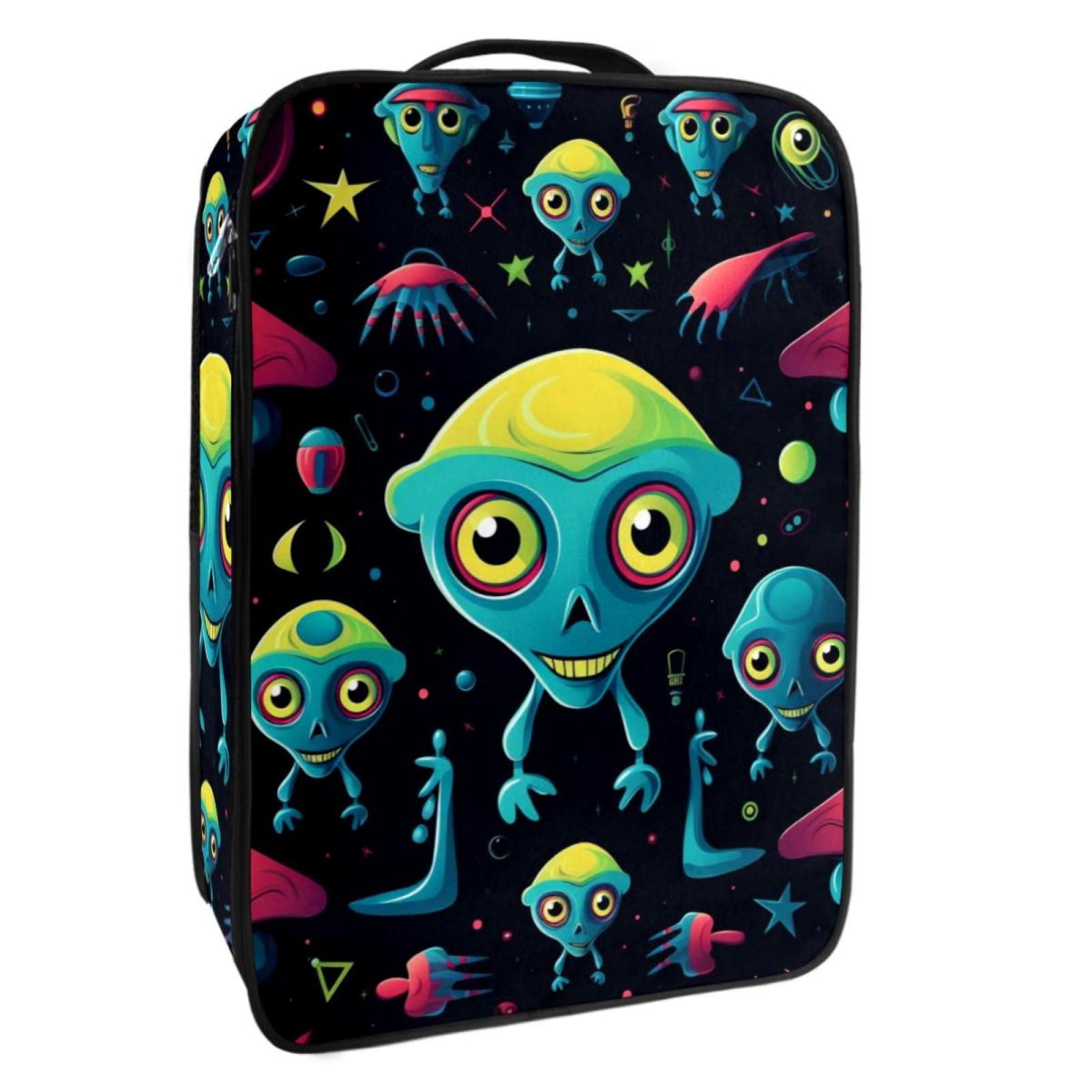 Alien Polyester Shoe Rack Organizer - 23x31cm/9x12in - Space-Saving and ...