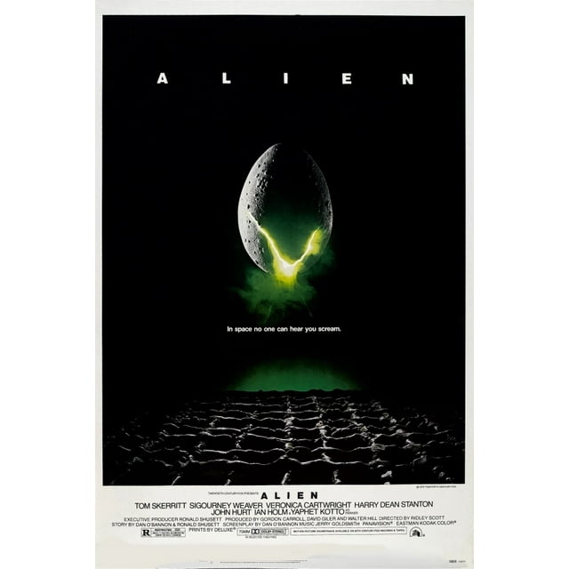 Alien Poster Art 1979 Tm And Copyright 20Th Century Fox Film Corp. All ...