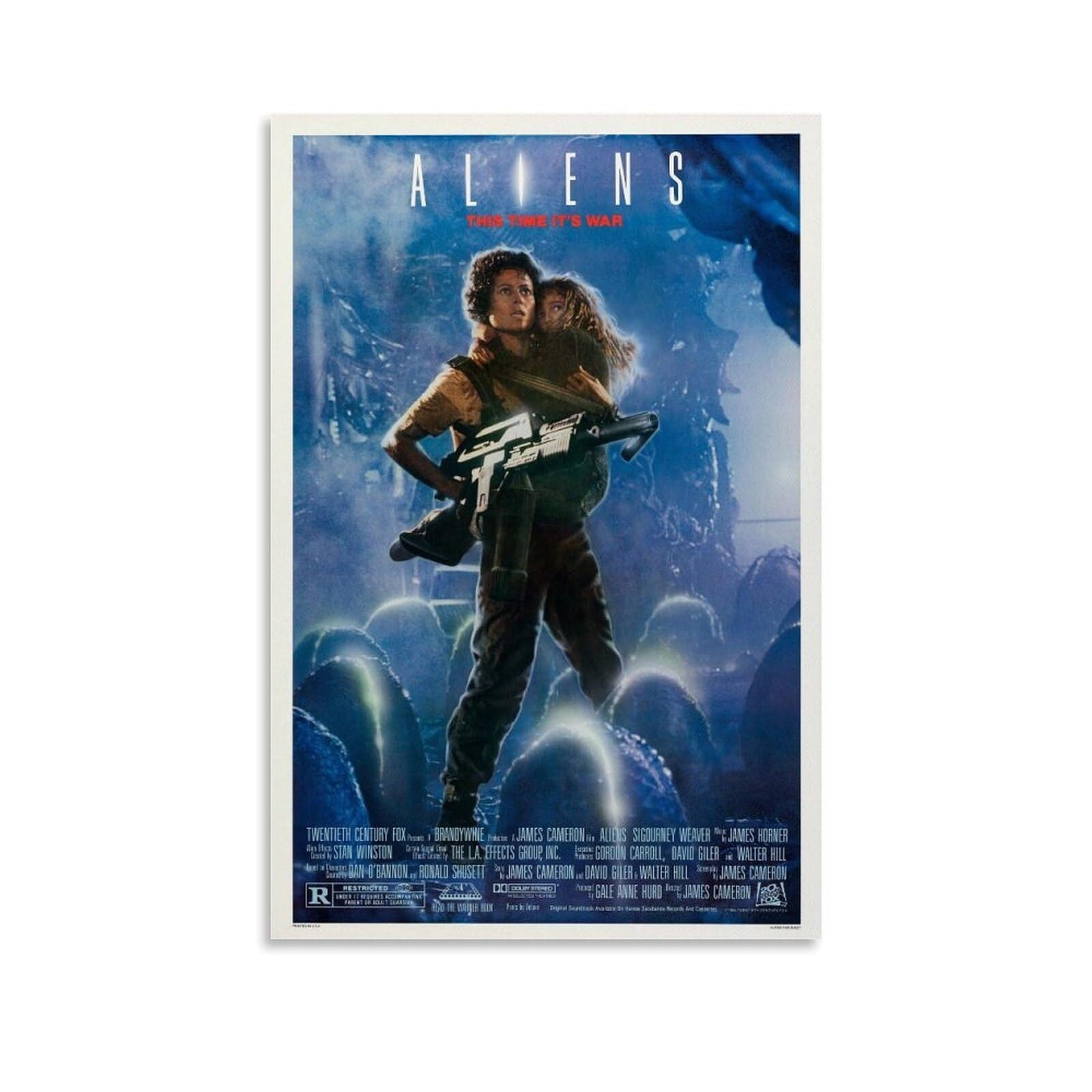 Alien Poster Classic Movie Vintage Posters for Room Aesthetic Canvas Wall Art for Teens Room ...