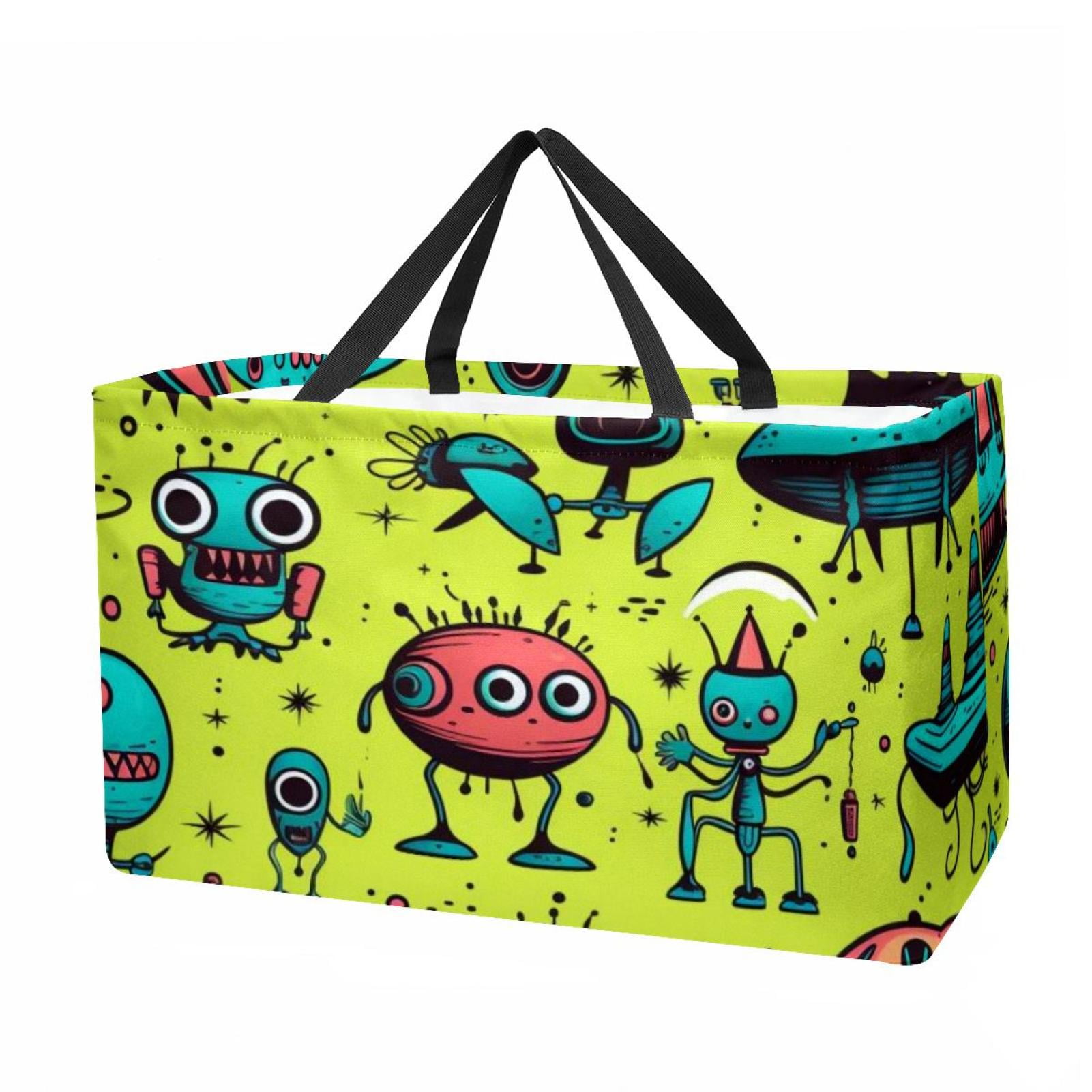 Alien Premium Oxford Cloth Reusable Foldable Shopping Bag – Large ...
