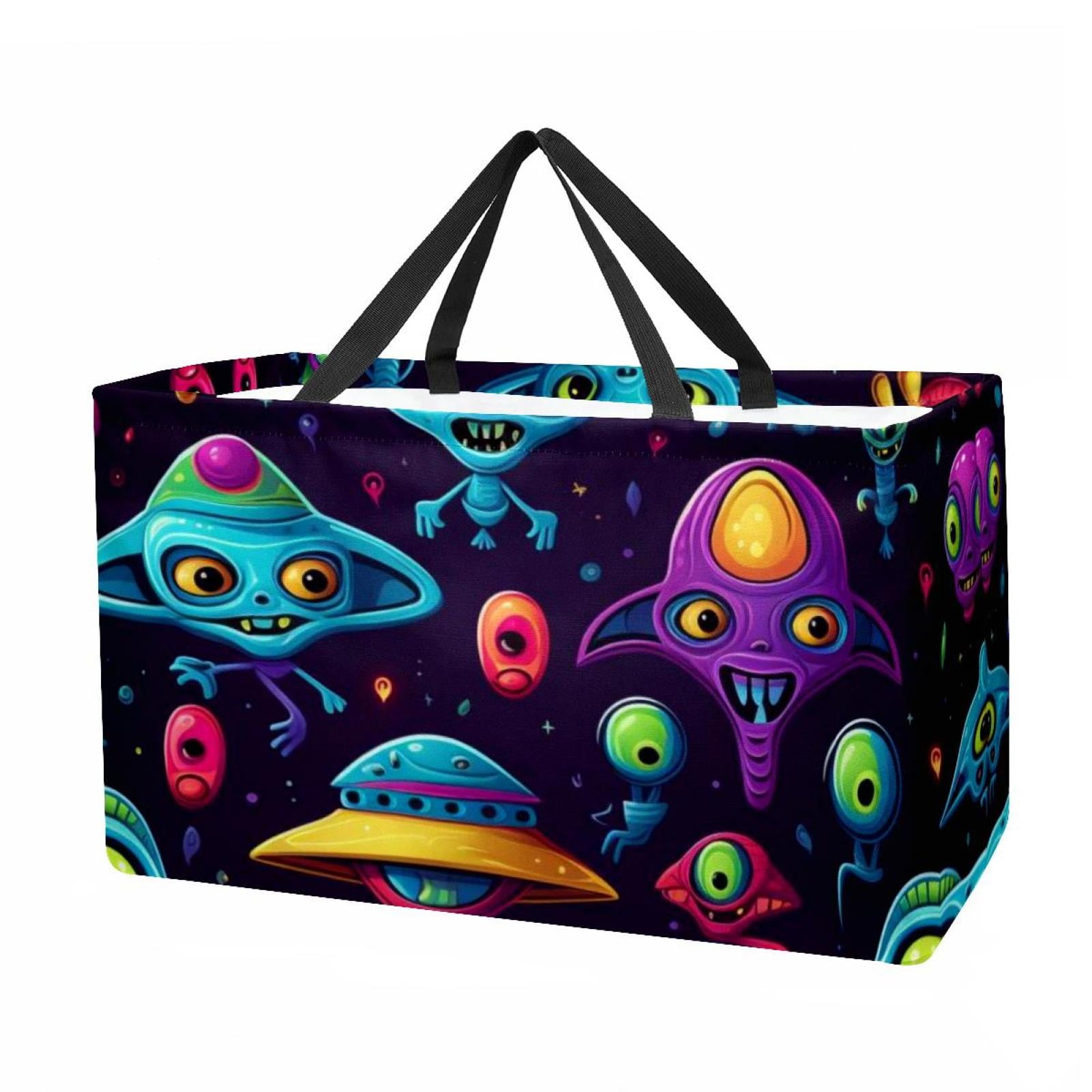 Alien Premium Oxford Cloth Shopping Bags: Reusable, Foldable, and ...