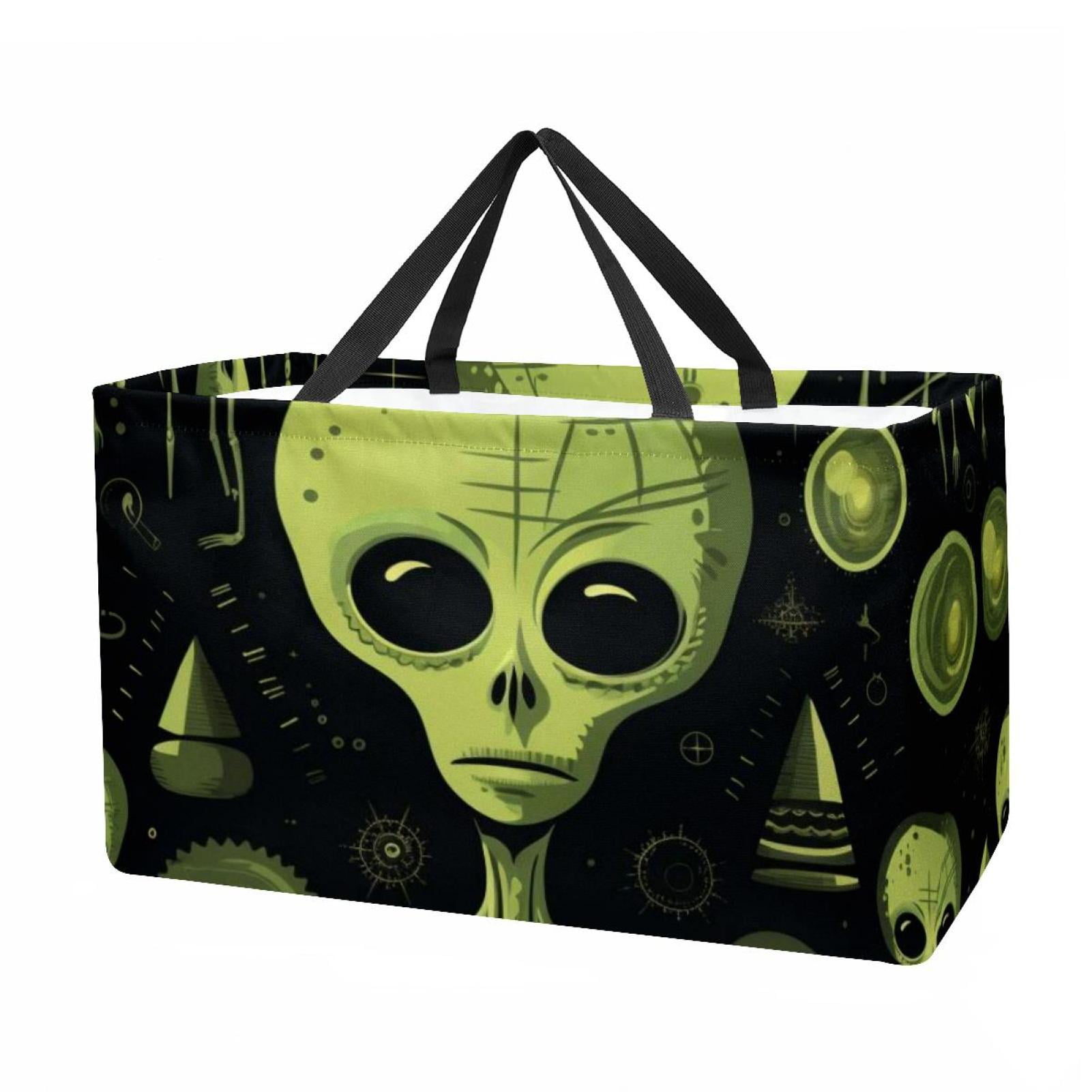 Alien Premium Oxford Cloth Shopping Bags: Reusable, Foldable, and ...