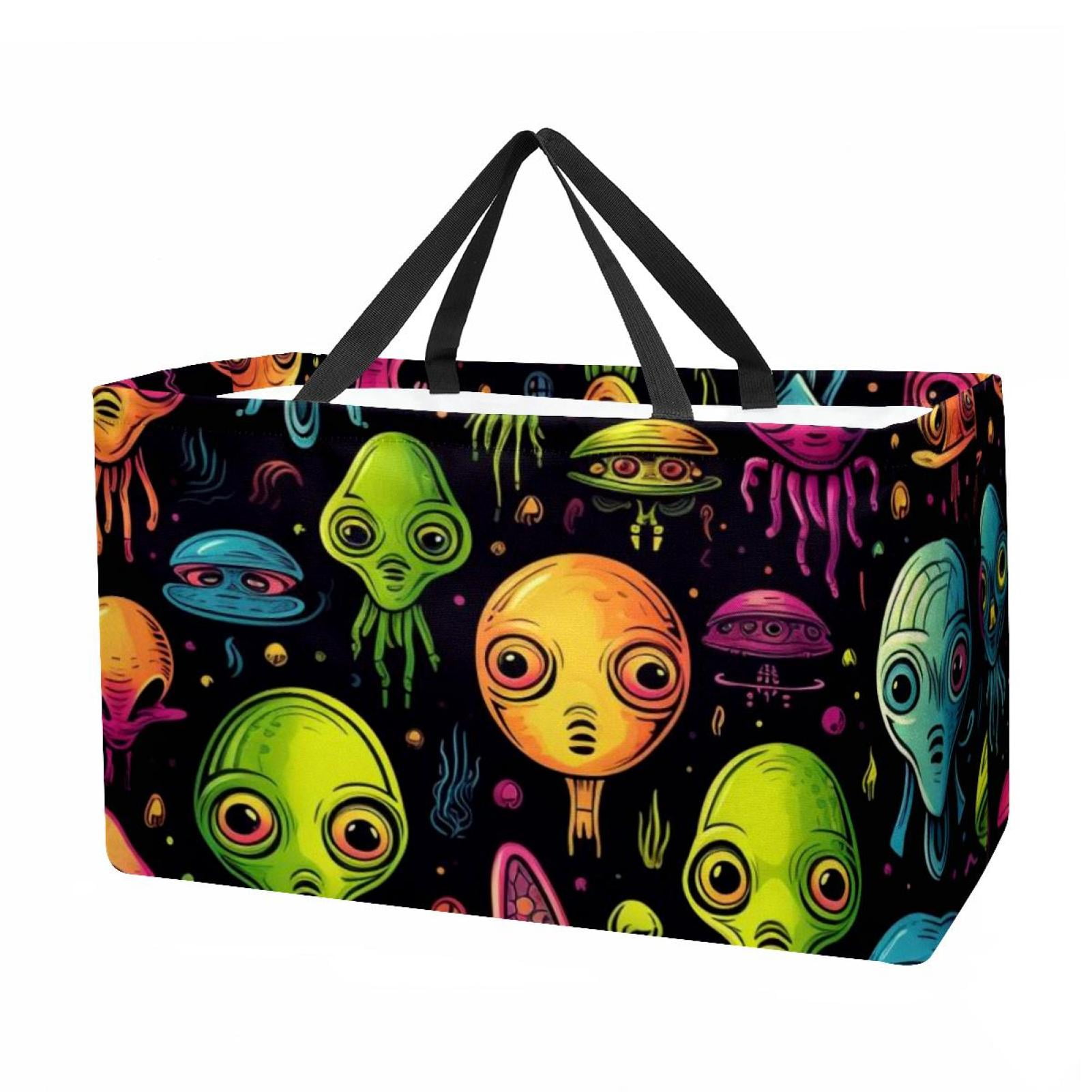 Alien Premium Oxford Cloth Shopping Bags: Reusable, Foldable, and ...
