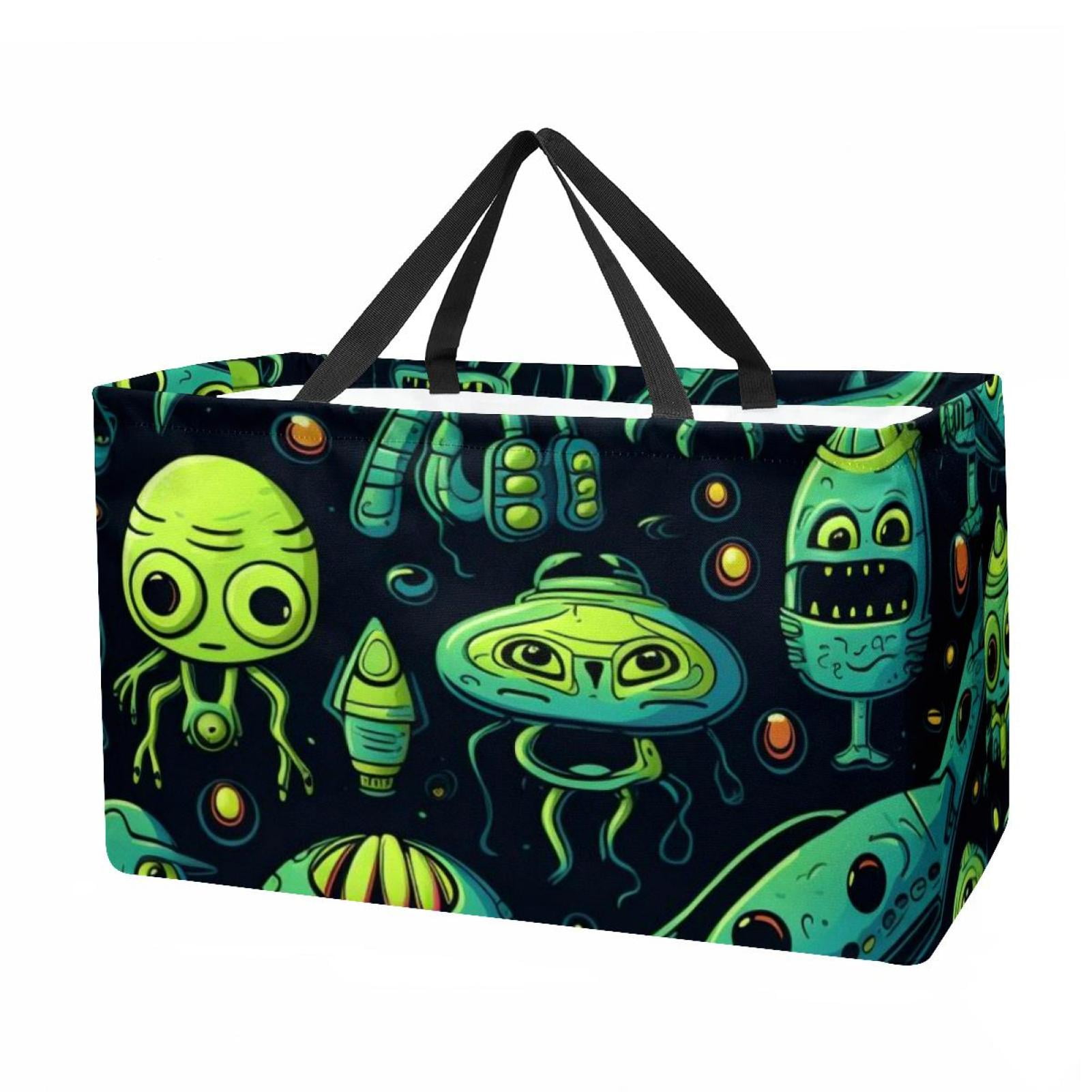 Alien Premium Oxford Cloth Shopping Bags: Reusable, Foldable, and ...