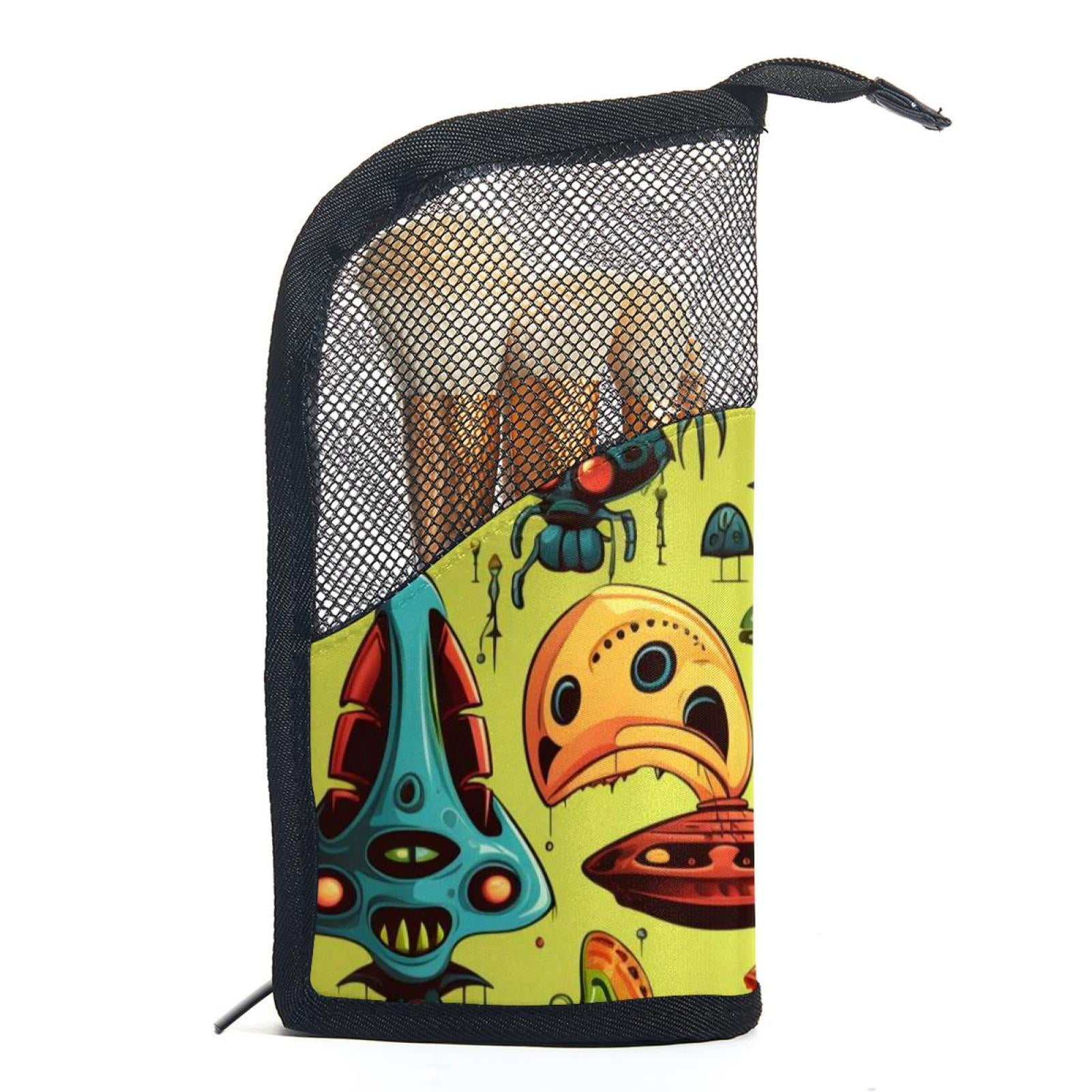 Alien Professional Grade Makeup Brush Organizer and Cosmetic Organize ...