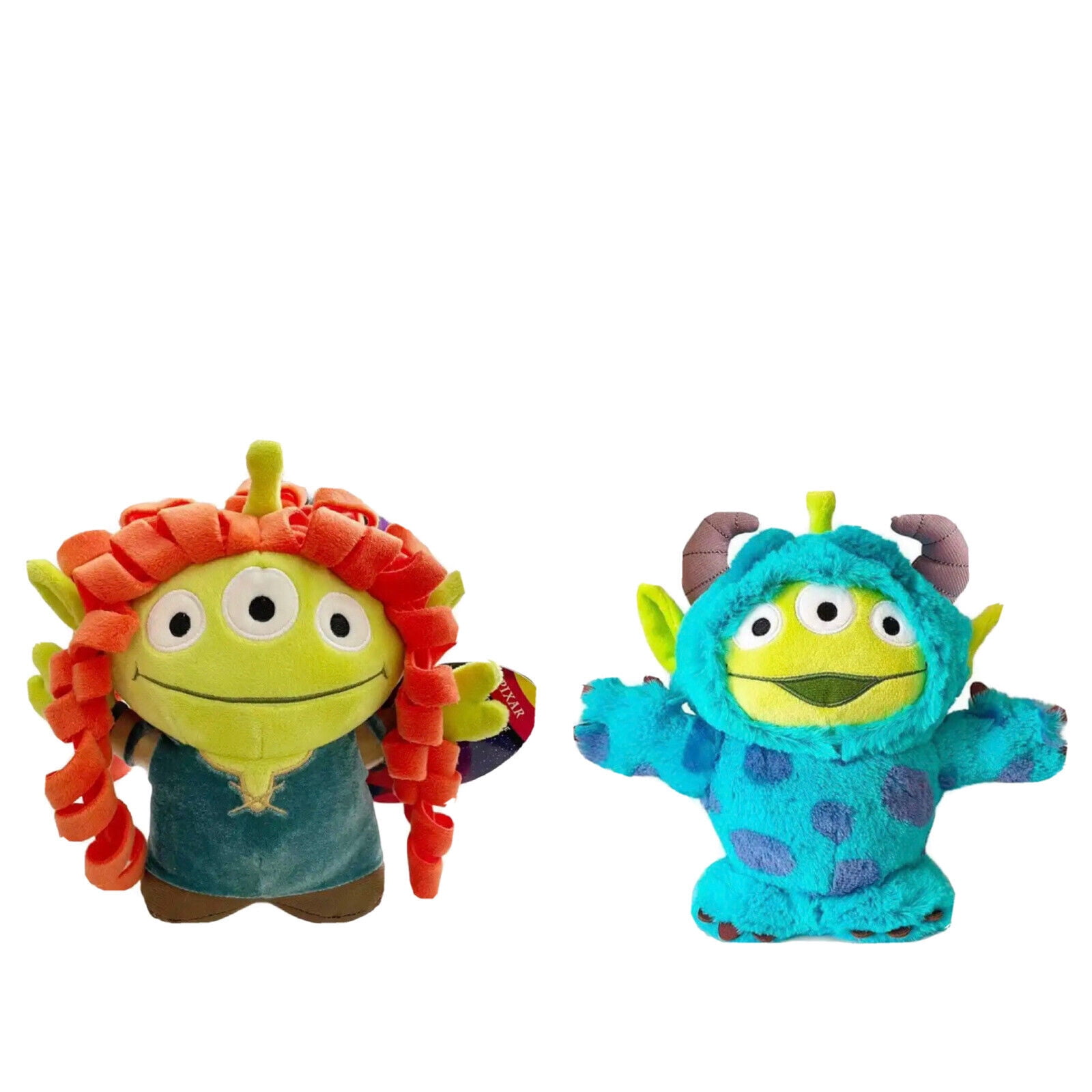 Alien Remix Plush Brave Merida & Sulley Sully 8" Plush Limited Edition ...