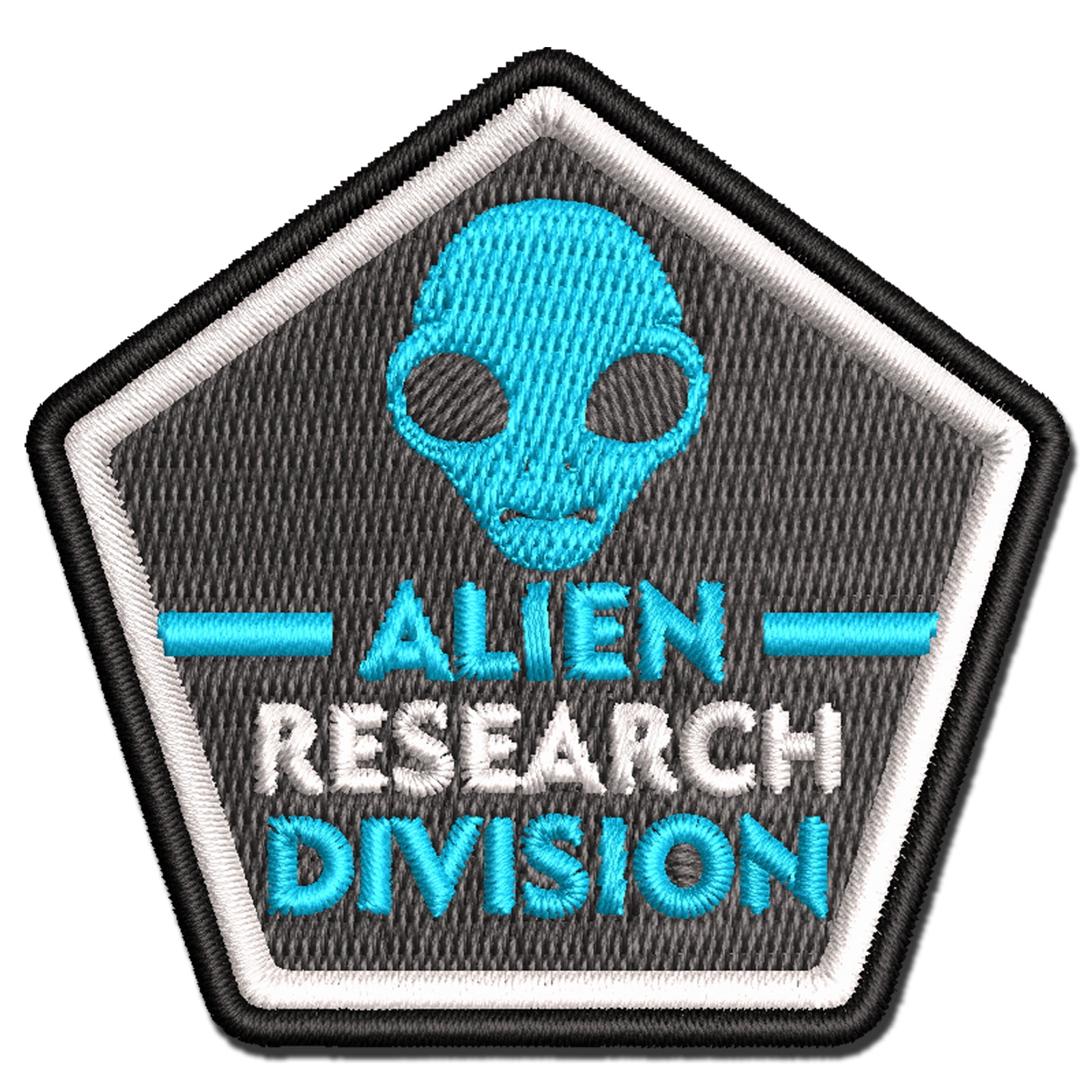 Alien Research Division Space Science Fiction Applique Multi-Color ...