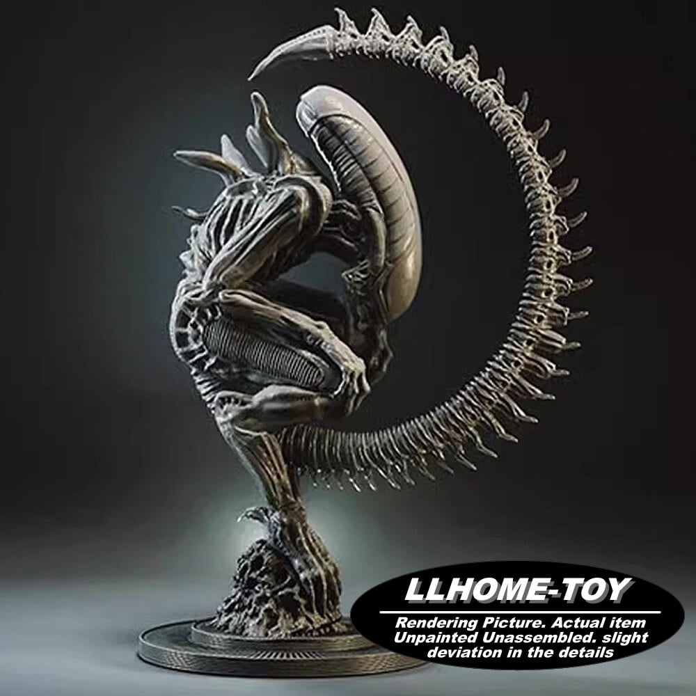 Alien Resin 30cm Tall Model Kit Unpainted 3d Print GK Statue Figure ...