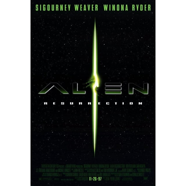 Alien Resurrection - movie POSTER (Style A) (11" x 17") (1997 ...