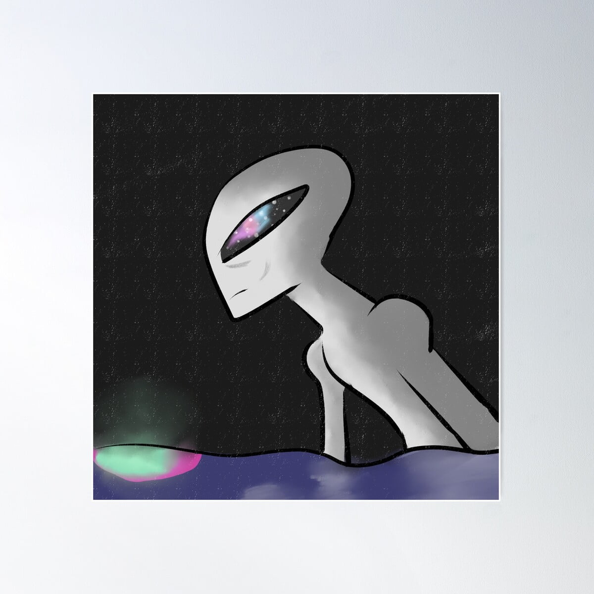 Alien Retrieval Mission Poster Wall Art, Modern Wall Decor For Living ...