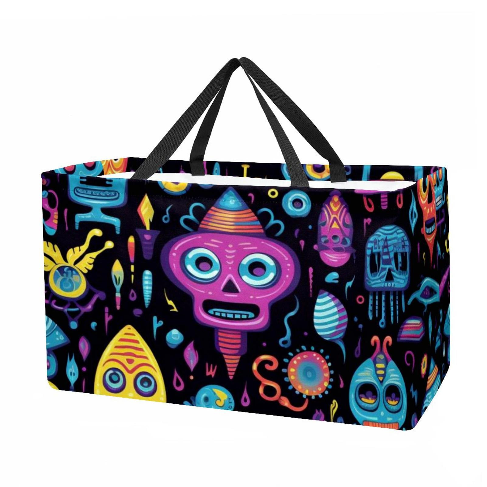 Alien Reusable Foldable Oxford Cloth Storage Bins: Large Capacity ...