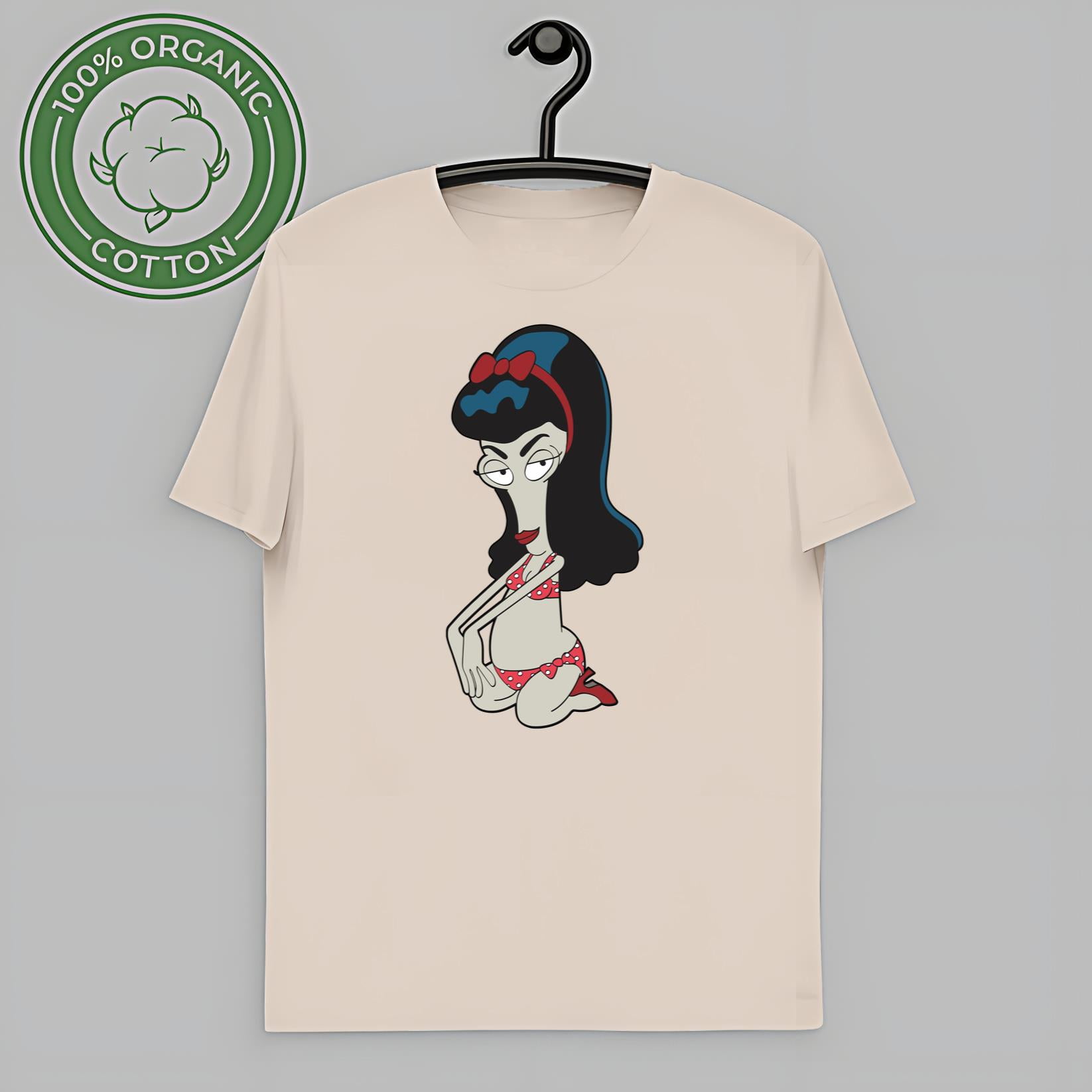 Alien Roger Tattoo Shirt – Animated Comedy Parody Graphic Tee New ...