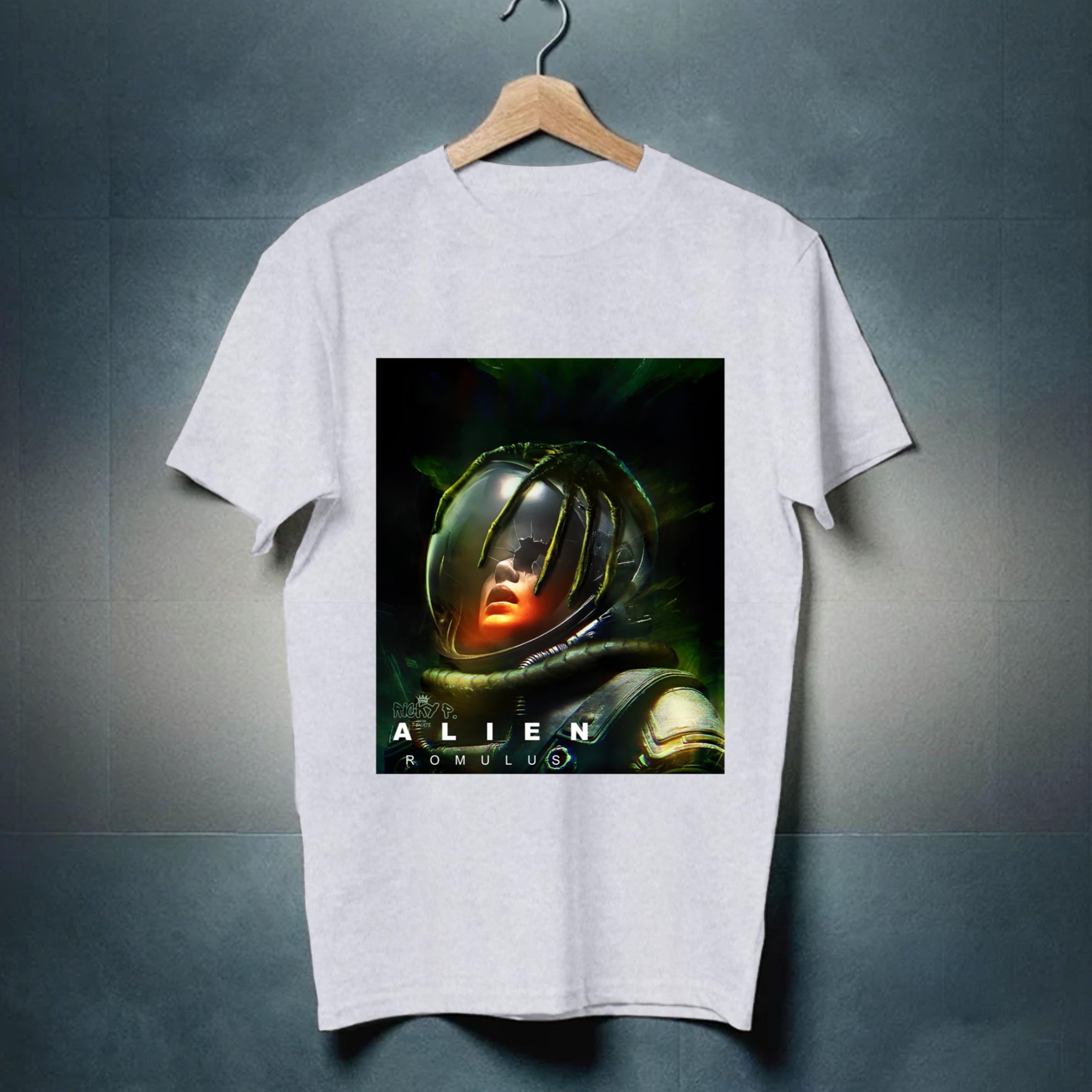 Alien Romulus 2024 By Ricky P T-shirt, Heavy Cotton T-shirt, Size S to ...