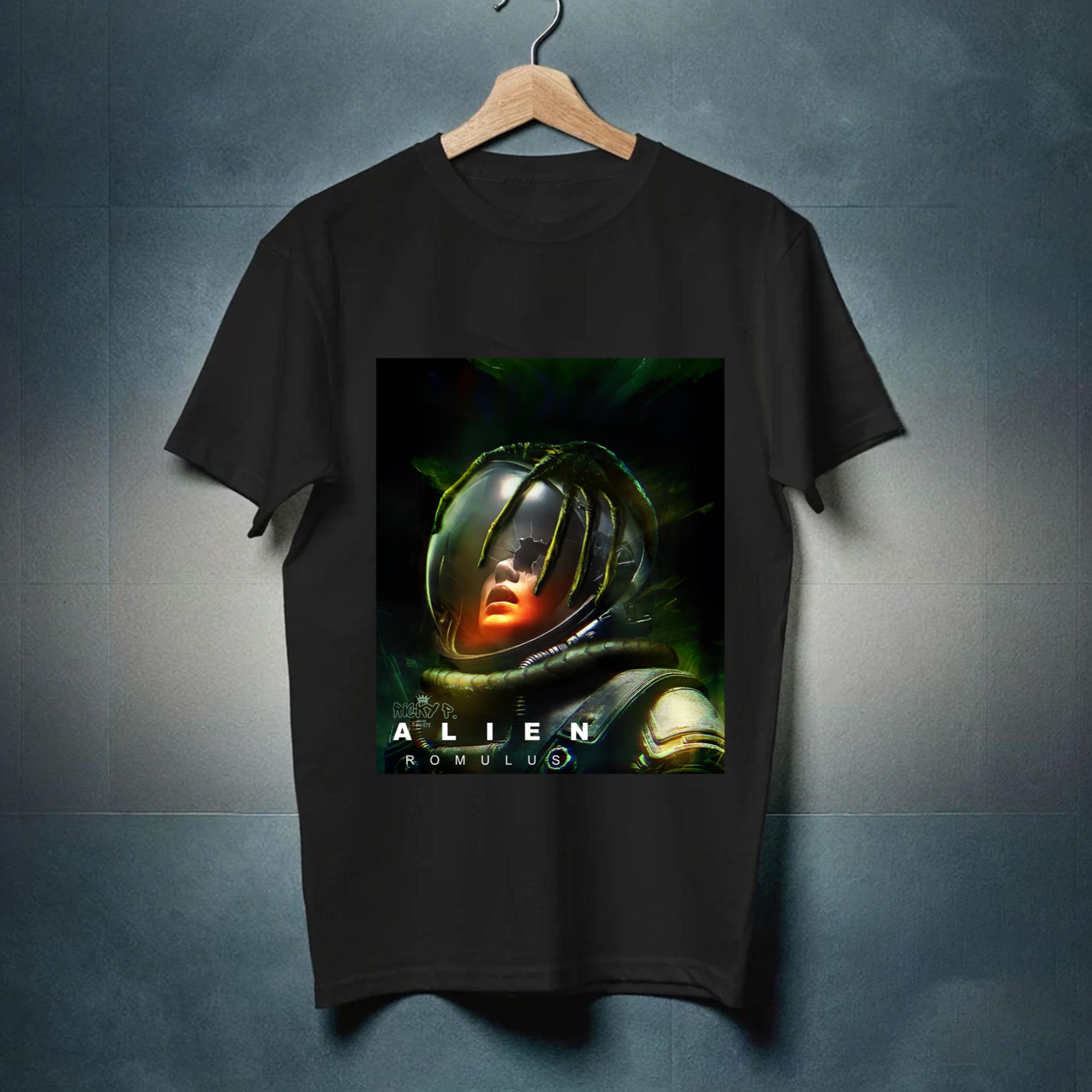 Alien Romulus 2024 By Ricky P T-shirt, Heavy Cotton T-shirt, Size S to ...