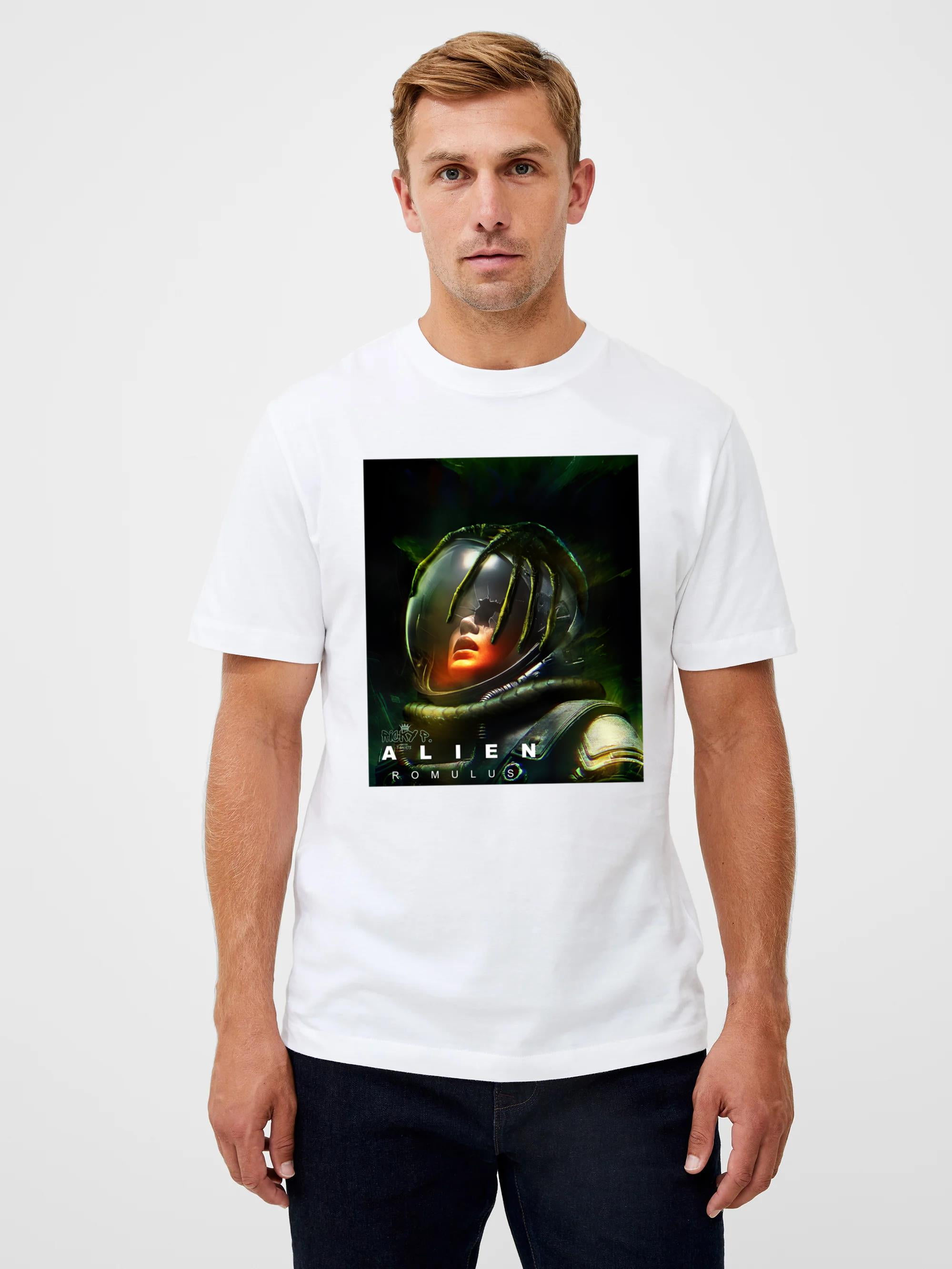 Alien Romulus 2024 By Ricky P Unisex tee, for men & women, up to size ...