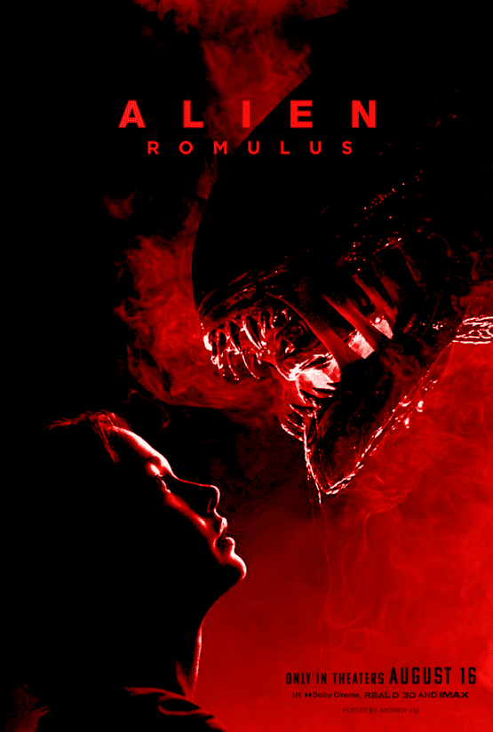 Alien Romulus 2024 Poster 24x36 - Sci-Fi Horror Alien Franchise Film ...