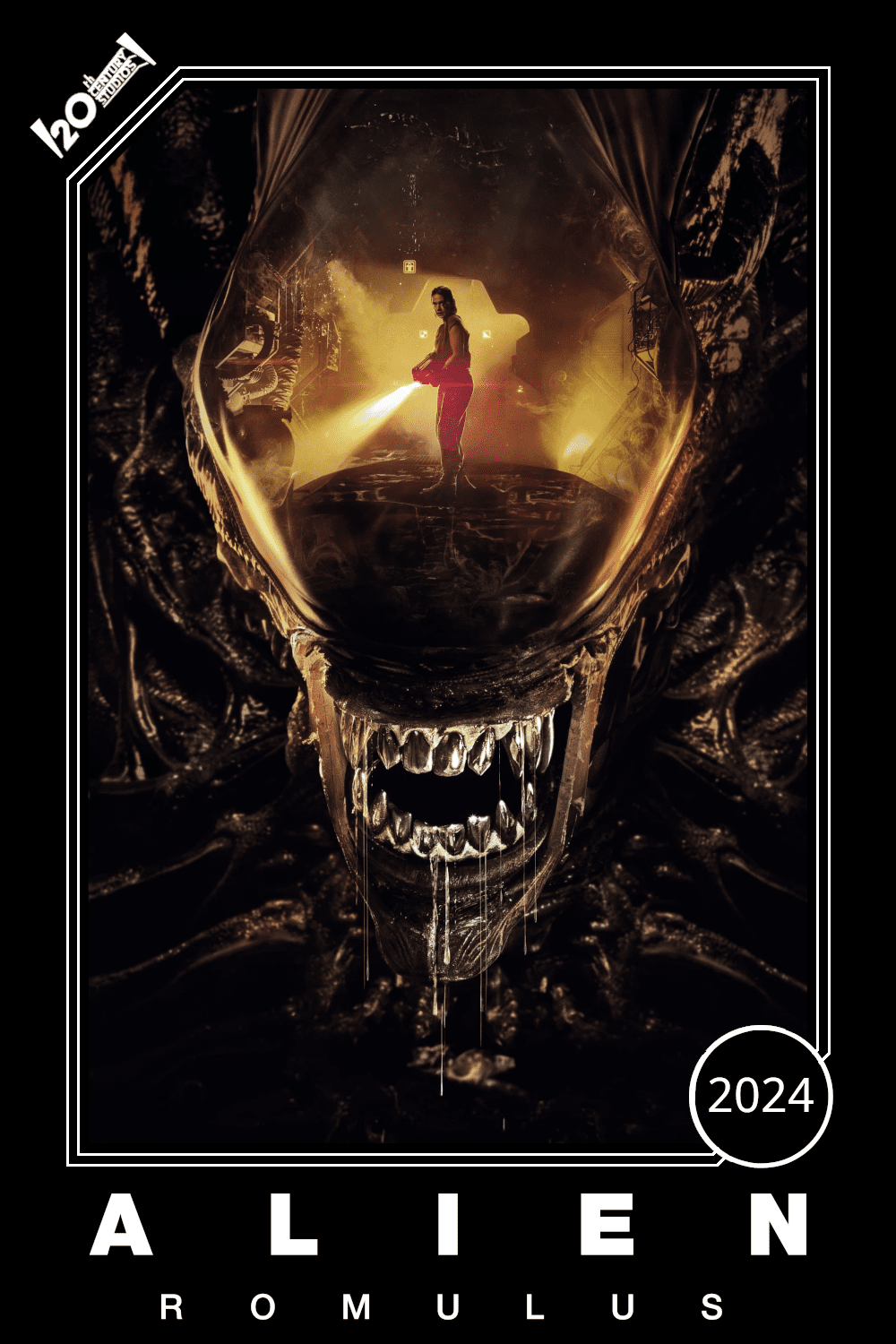Alien: Romulus (2024) Poster - 24x36 | Sci-Fi Horror | Xenomorph ...