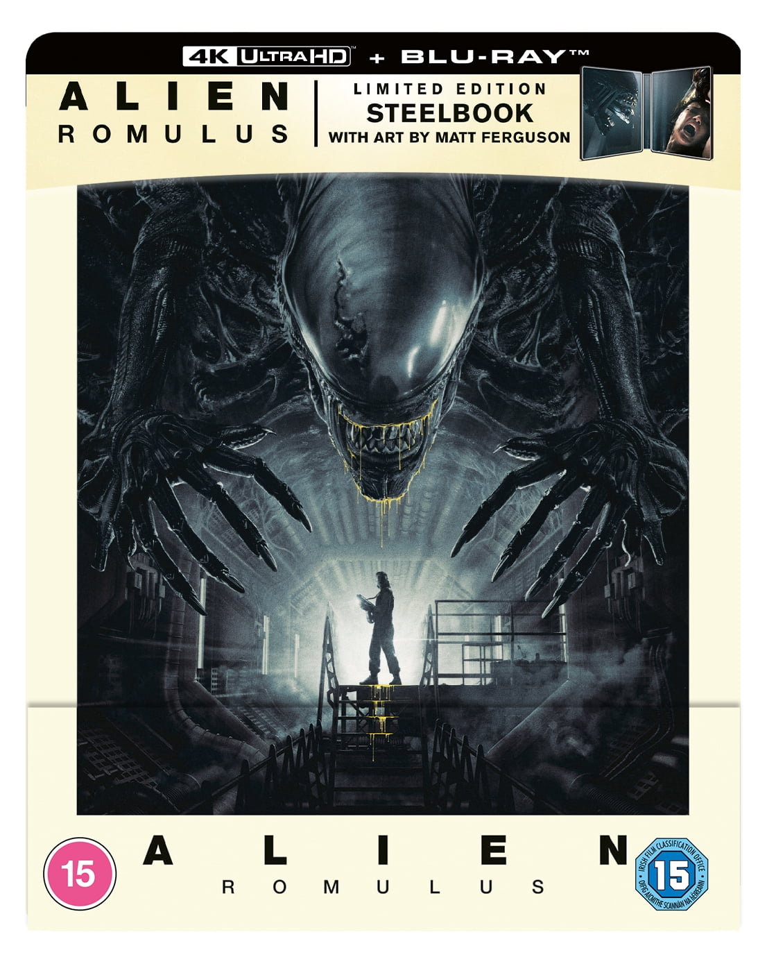 Alien: Romulus Limited Edition 4K UHD Steelbook (Matt Ferguson Art) (4K ...